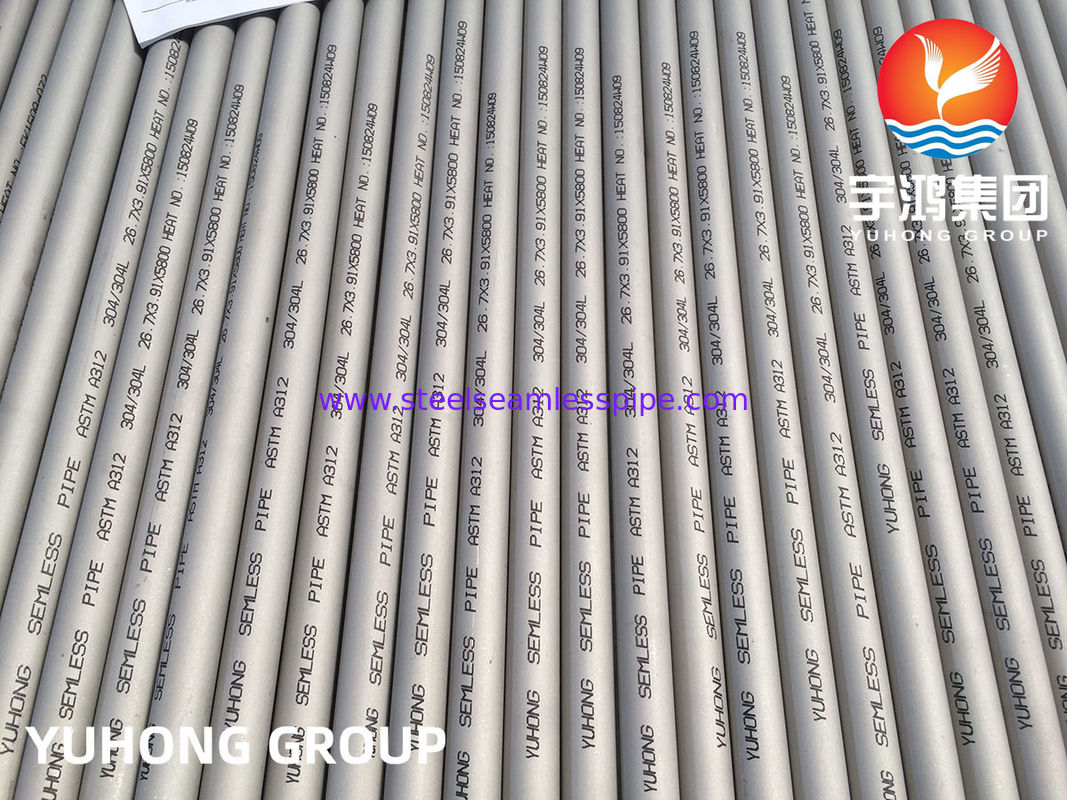 ASTM A312 TP304 304L Seamless And Welded Pipe High Temperature