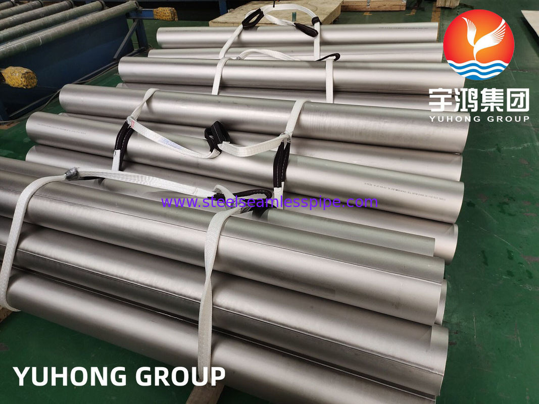ASTM B514 800H UNS NO8800 Inconel Alloy Welded Pipe Gas Processing
