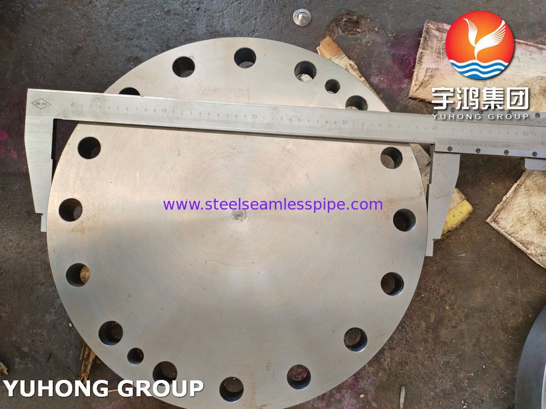 ASTM SA266 Gr2N Channel Cover Flange And Shell Side Flange Used In Heat ...
