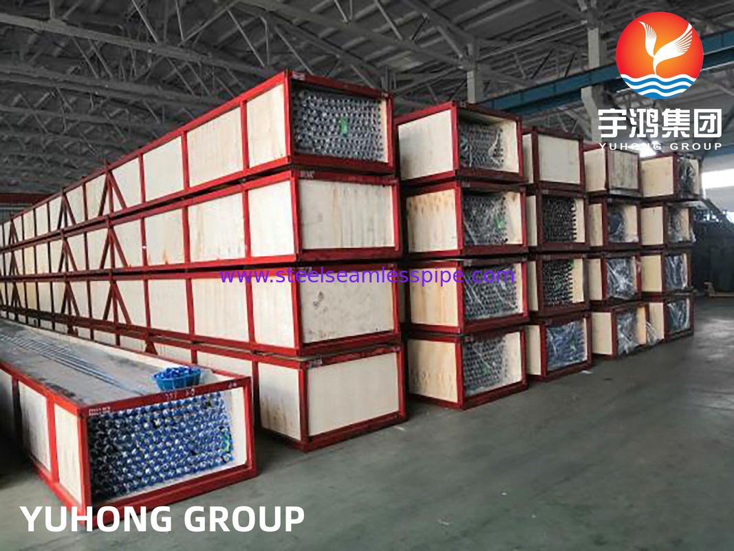 Low Finned Tube ASTM A268 TP439 EN10217-7 1.4510 For Air Cooler