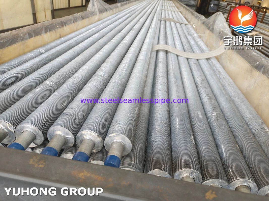 Extruded Finned Tube ASTM A269 TP304 Stainless Steel Finned Heat ...