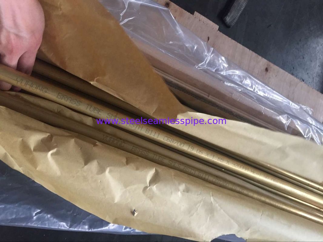 Brass Copper Seamless Boiler Tube Astm B111 O61 C44300 C68700 C71500 ...