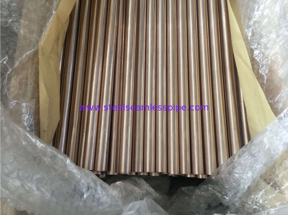 ASTM B111 Copper Alloy Pipe High Strength For Boiler Heat Exchanger Air ...