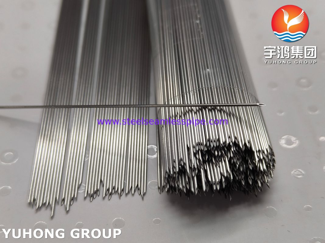 SUS304 Medical Stainless Steel Intravenous Indwelling Needle Tube Back ...