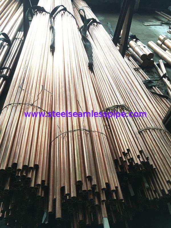 Seamless / Welded Copper Alloy Tube Inconel Tubing ASTM 135 ASTM B43 ...