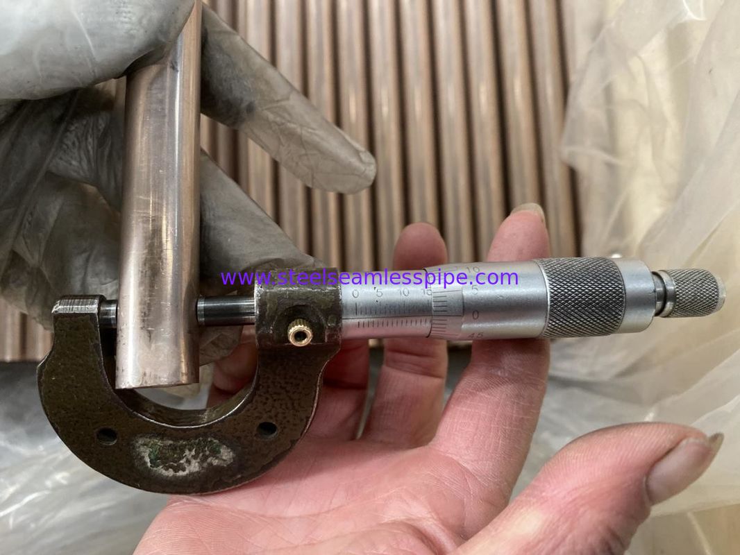 ASTM B88 ASTM B688 Copper Nickel Pipe Seamless / Welded Type High ...