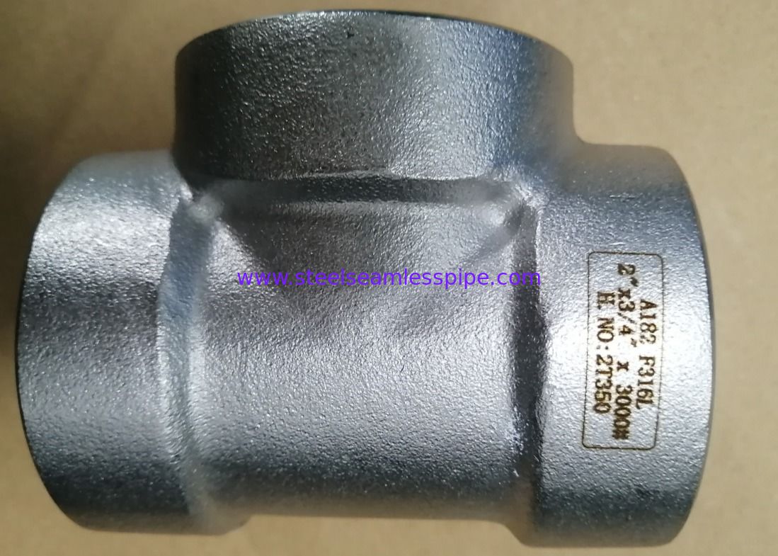 Astm A182 F316l Asme B16.11 Stainless Steel Elbow Fitting