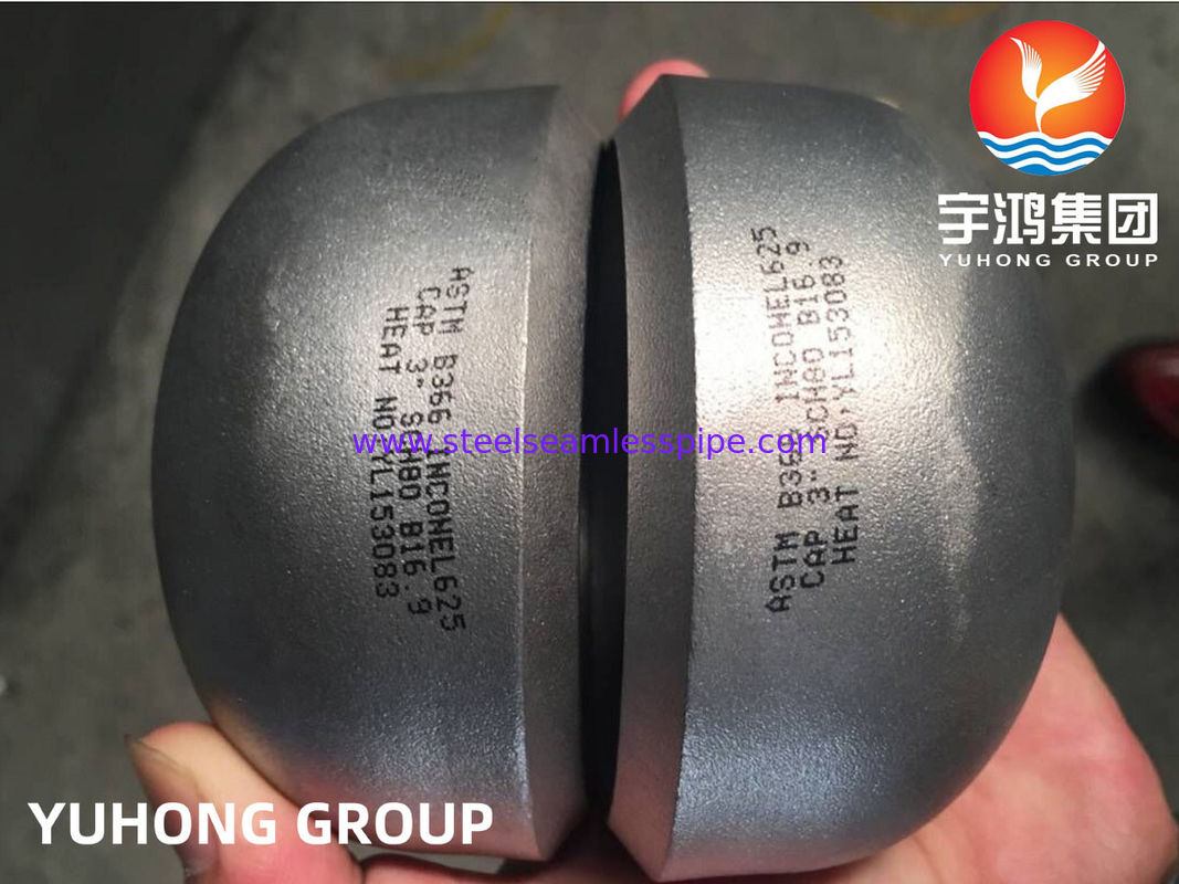 ASTM B366 INCONEL 625 CAP UNS NO6625 / DIN 2.4856 BUTT WELD FITTING B16.9