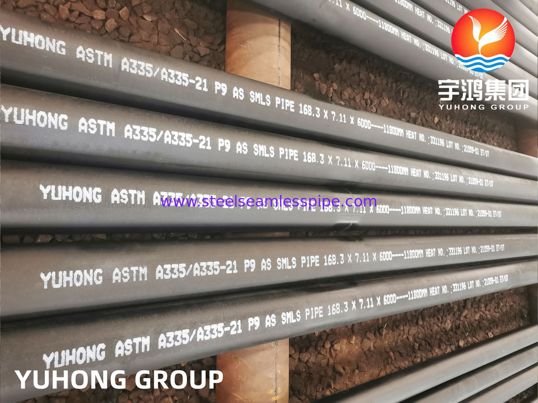 ASTM A335 / ASME SA335 P9 Alloy Steel Seamless Pipe