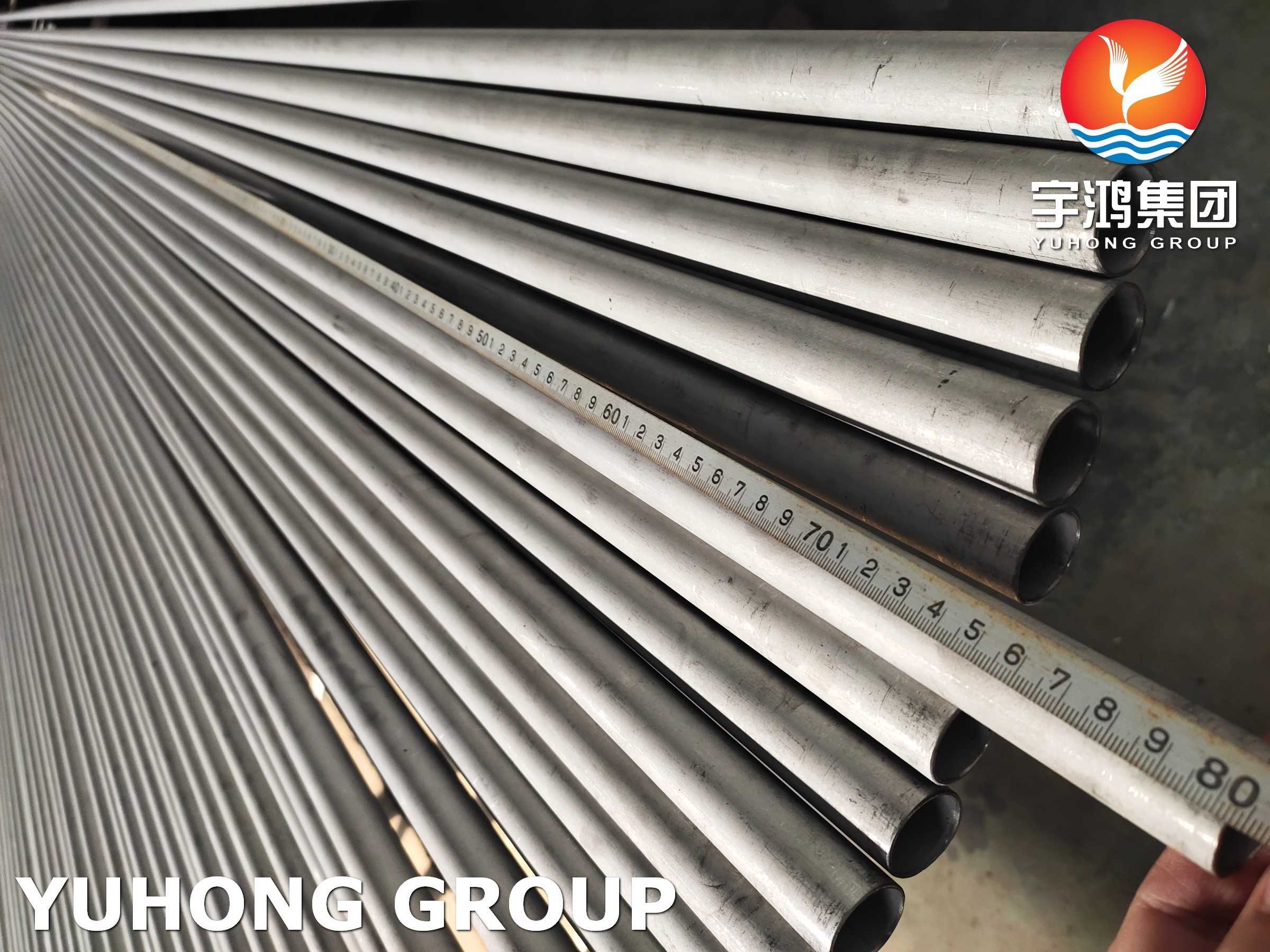 ASTM A789 S31803 Duplex Stainless Steel Seamless Tube Chemical Process ...