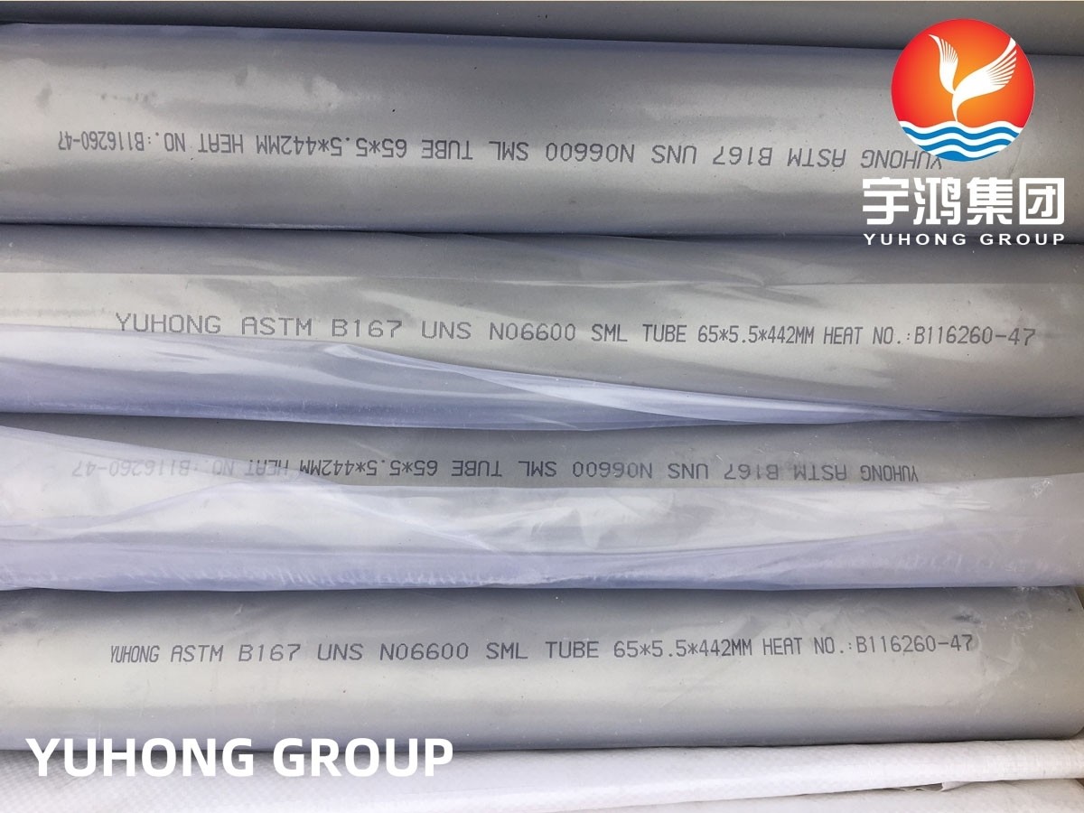 ASTM B167 Alloy 600 / N06600 / 2.4816 / Inconel 600 Nickel Alloy Smls ...