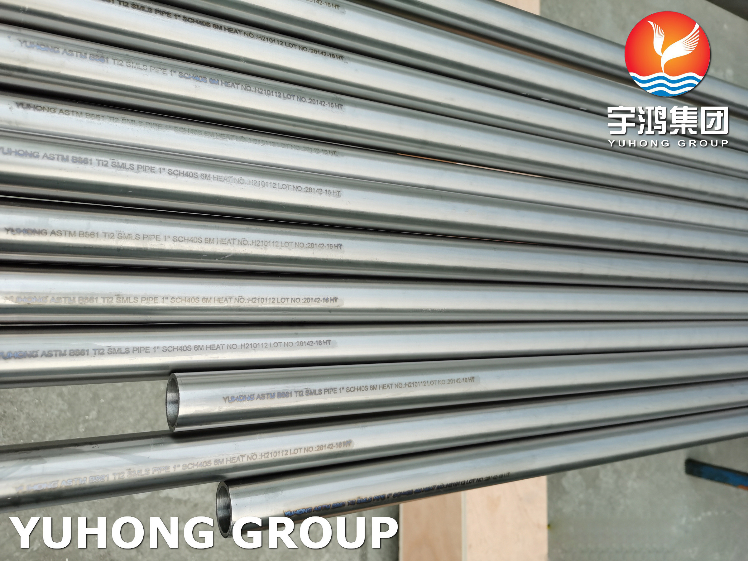 ASTM B861 Seamless Gr2 Titanium Alloy Pipes Titanium Alloy Pipes