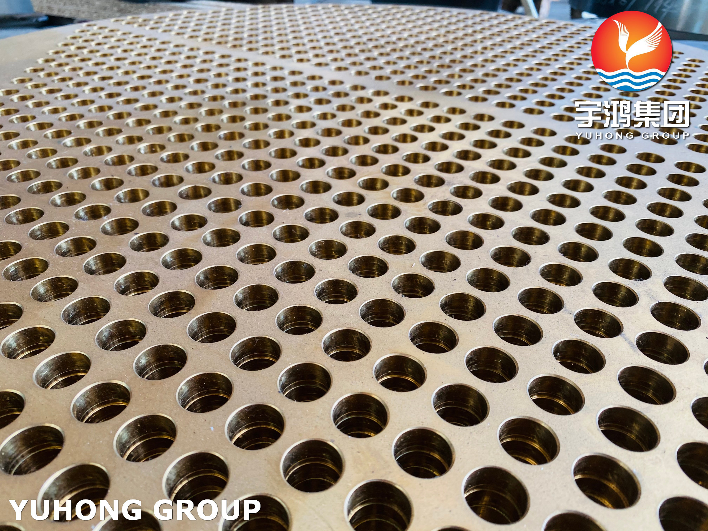 ASME SB171 UNS C71500 Copper Nickel Alloy Tubesheet Forged Heat ...