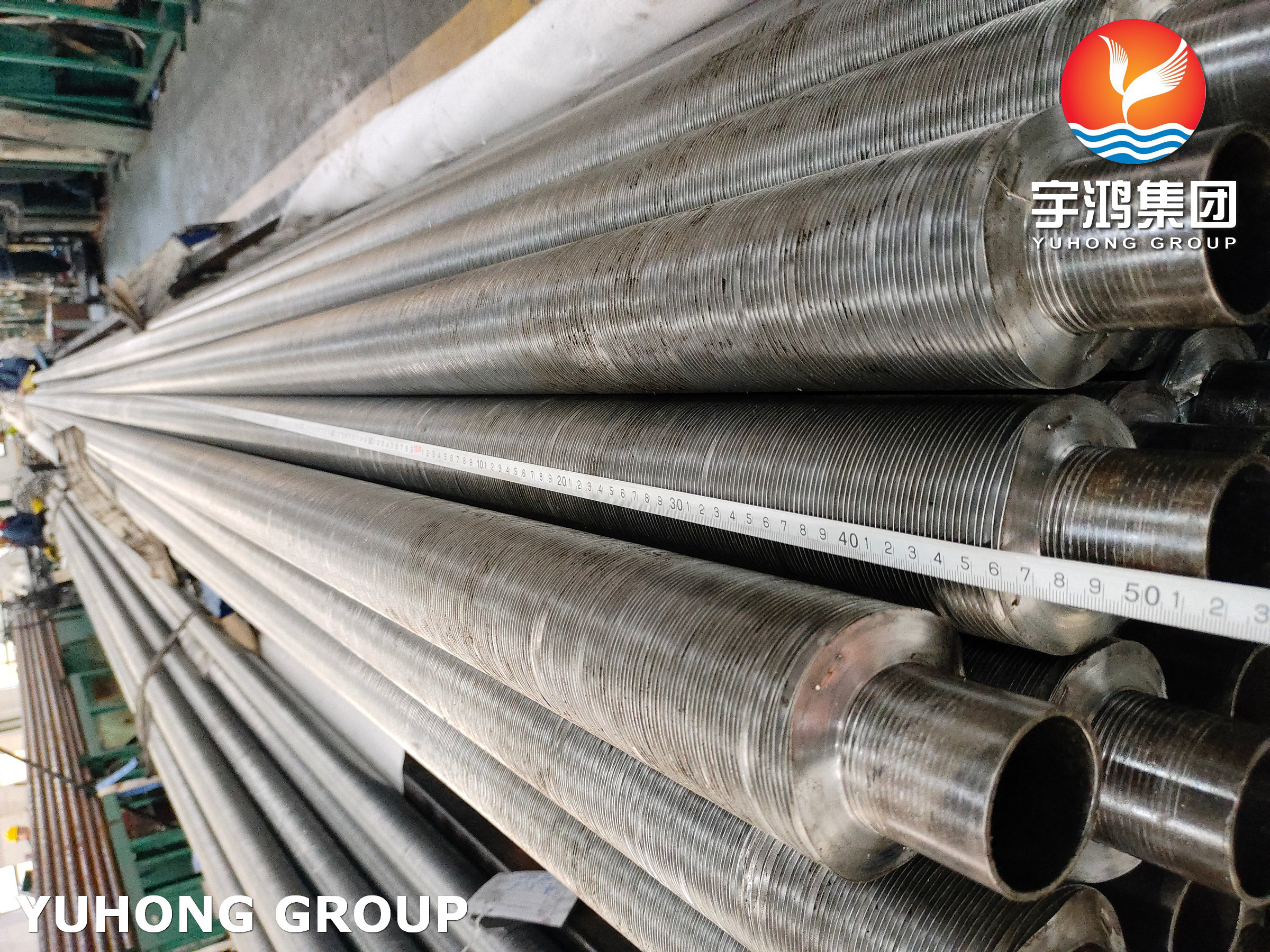 ASTM A179 / A179M Al1060 FIn Tube Embeded Type With Strong Protection ...