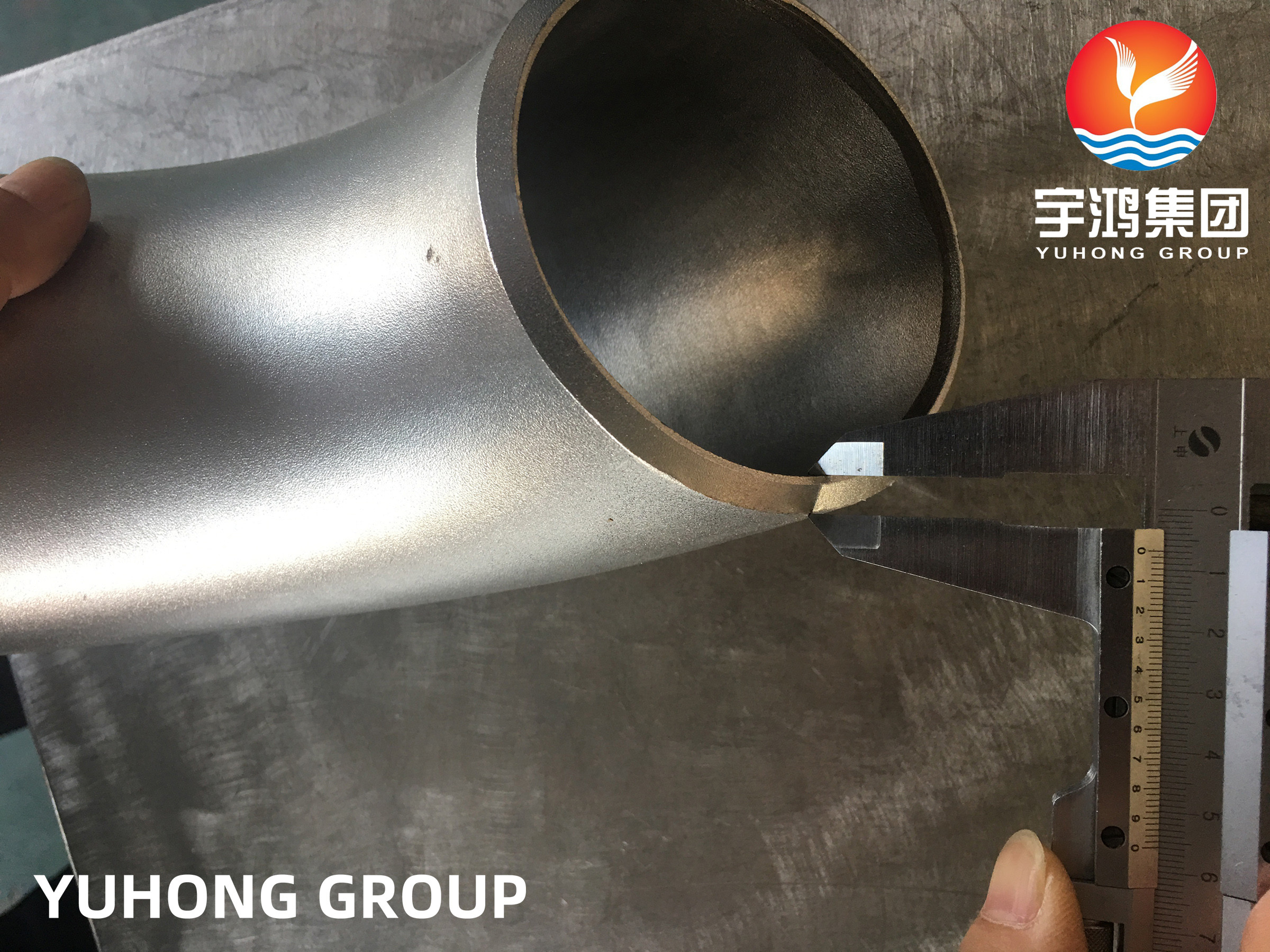 ASTM A403 WPS31254 Stainless Steel Seamless Fitting Elbow Buttwelded B16.9