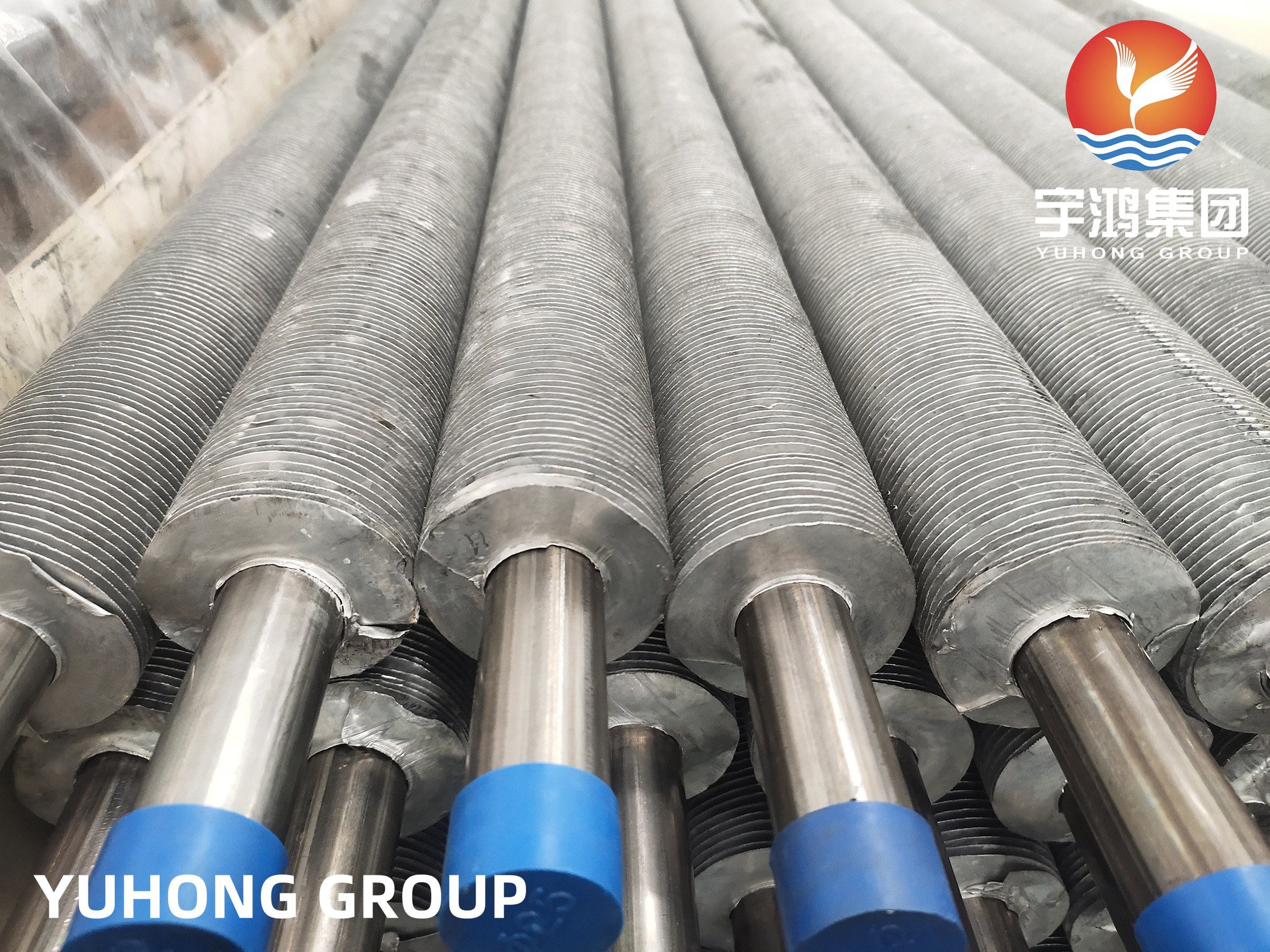 Stainless Steel ASME SA249 TP304 Embedded AL Fin Tube Applied In Heat ...