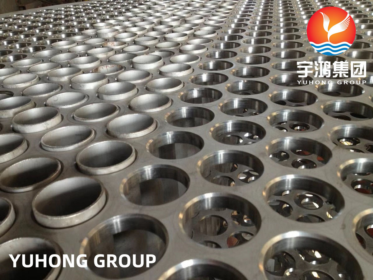 Weld overlay Tubesheet , ASTM A266 Gr.2 CS Tube Sheet Cladding ...