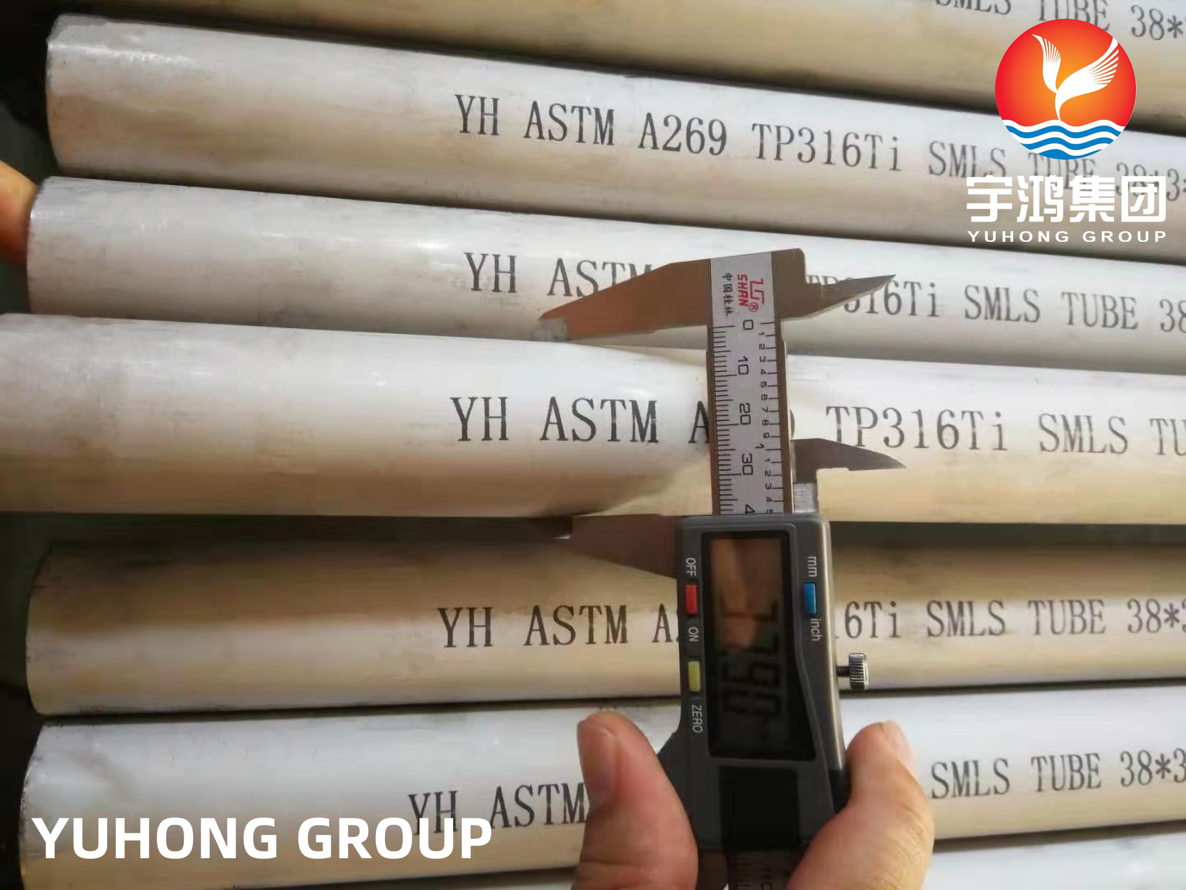 ASTM A269 TP316Ti, UNS S31635 Stainless Steel Seamless Tube For Heat ...