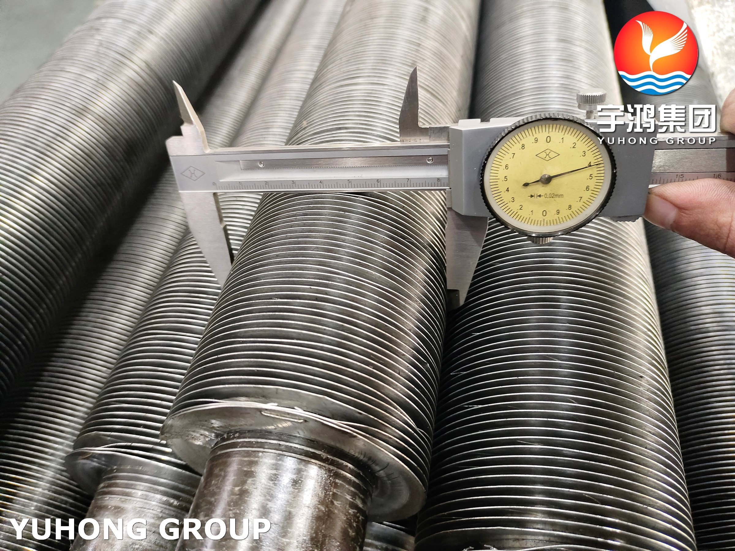 SA179 Embedded G Type Finned Tube Aluminium Fin For Air-Cooled Radiator