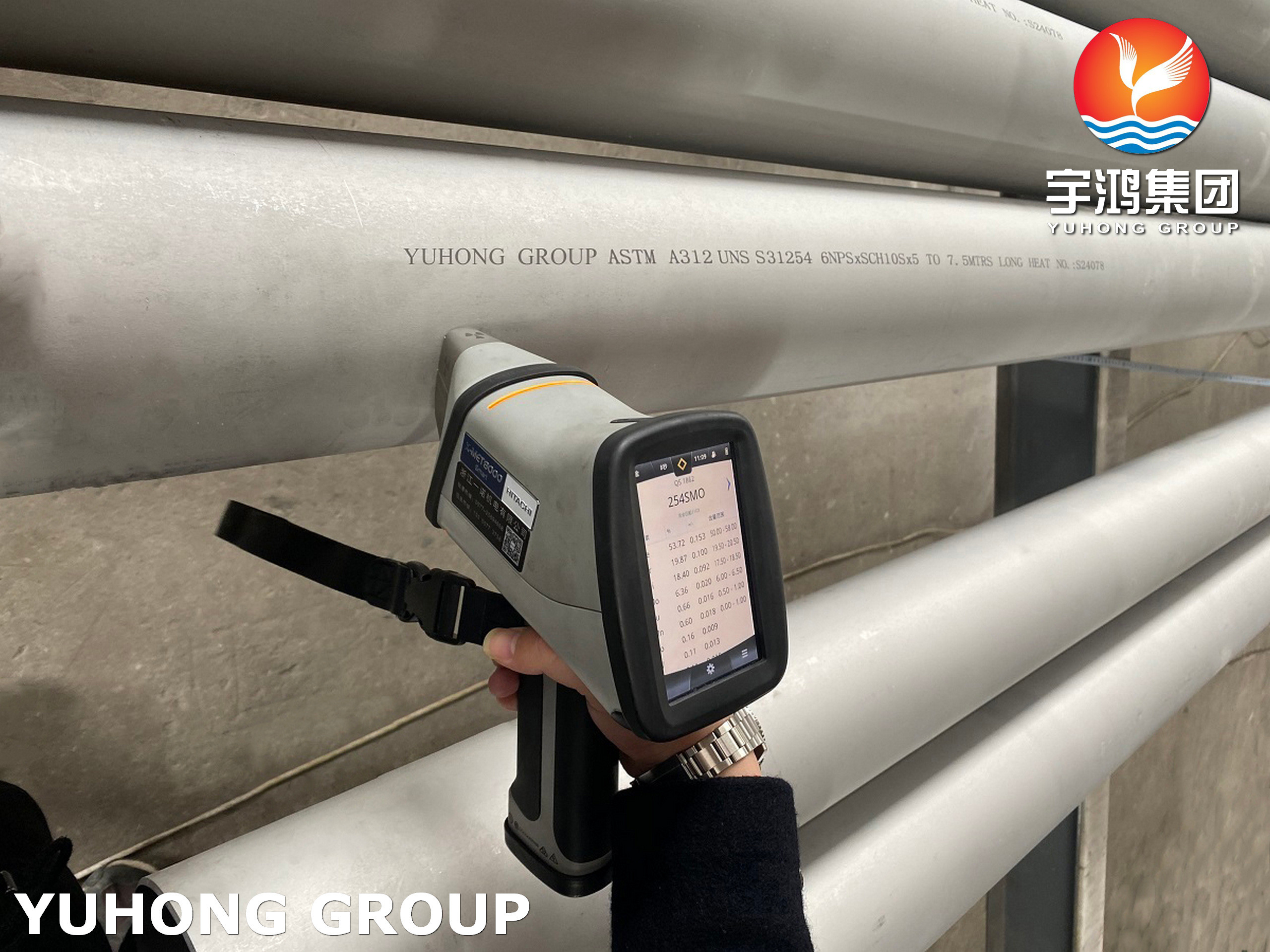ASTM A312 UNS S31254 Seamless Duplex Steel Boiler Pipes