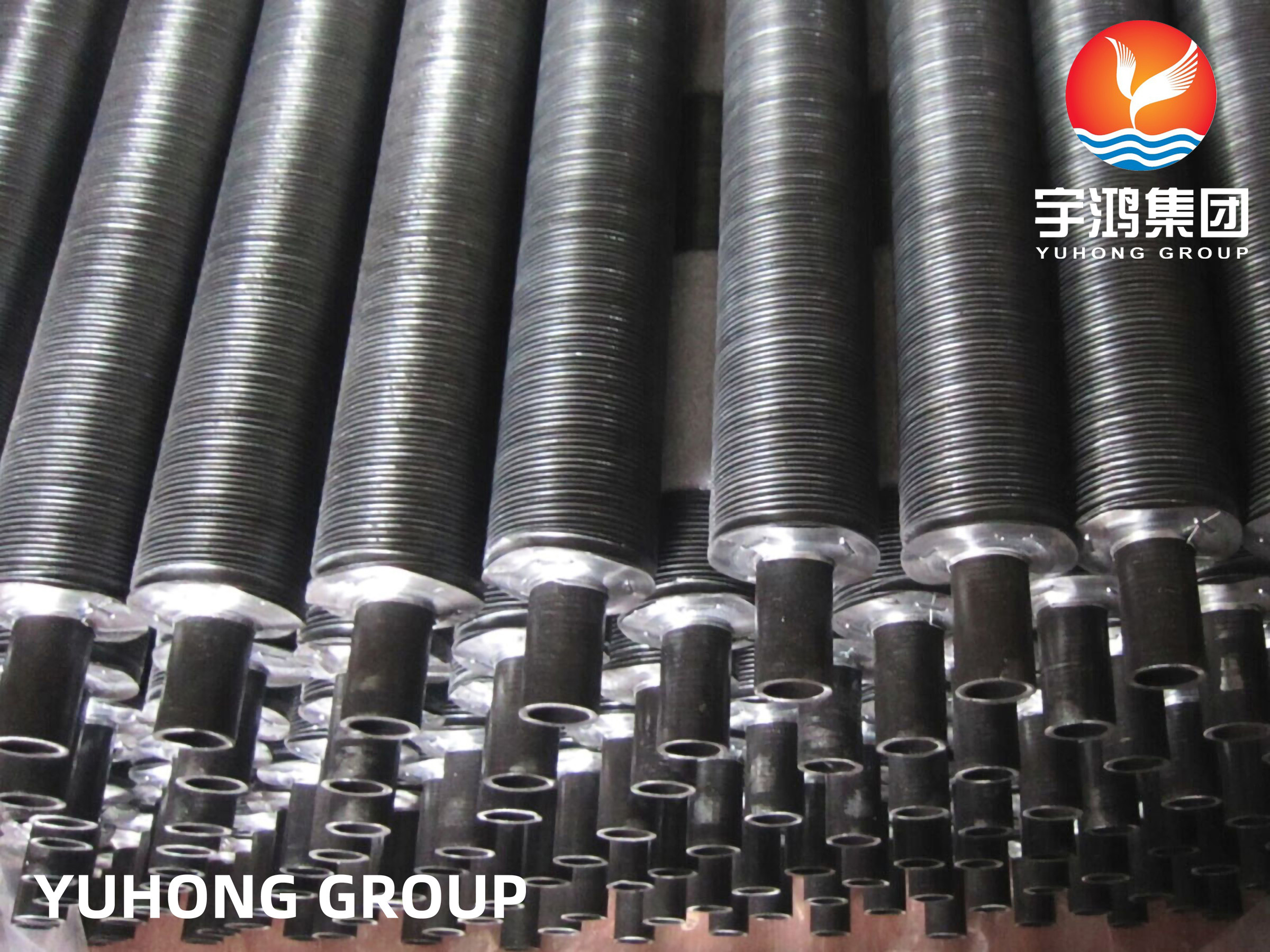 ASTM Standard Wound Type L Type Fin Tubes For Heat Exchanger Boiler