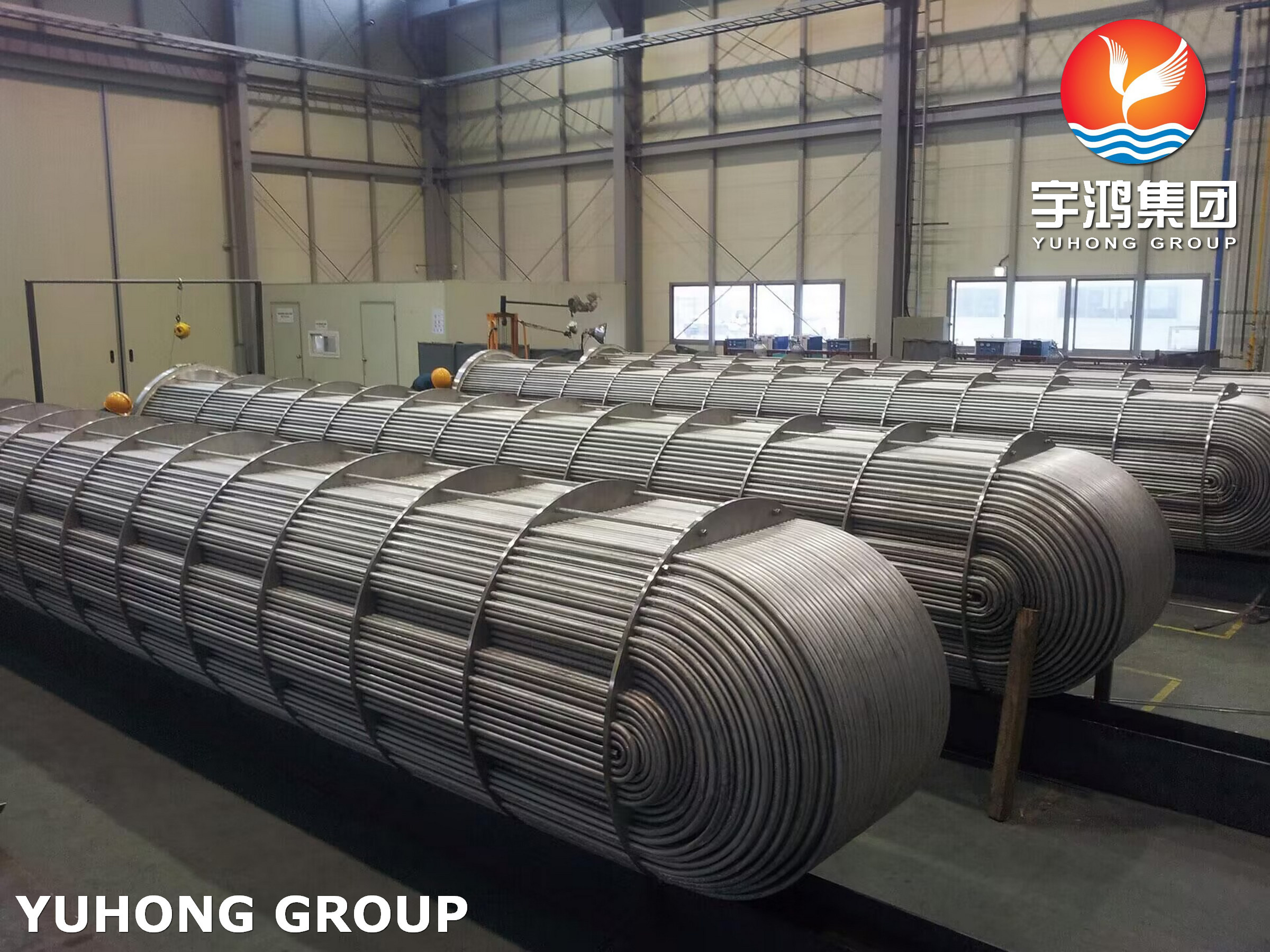 Tube Bundle Assembly for Heat Exchanger, Material in Stainless Steel ...