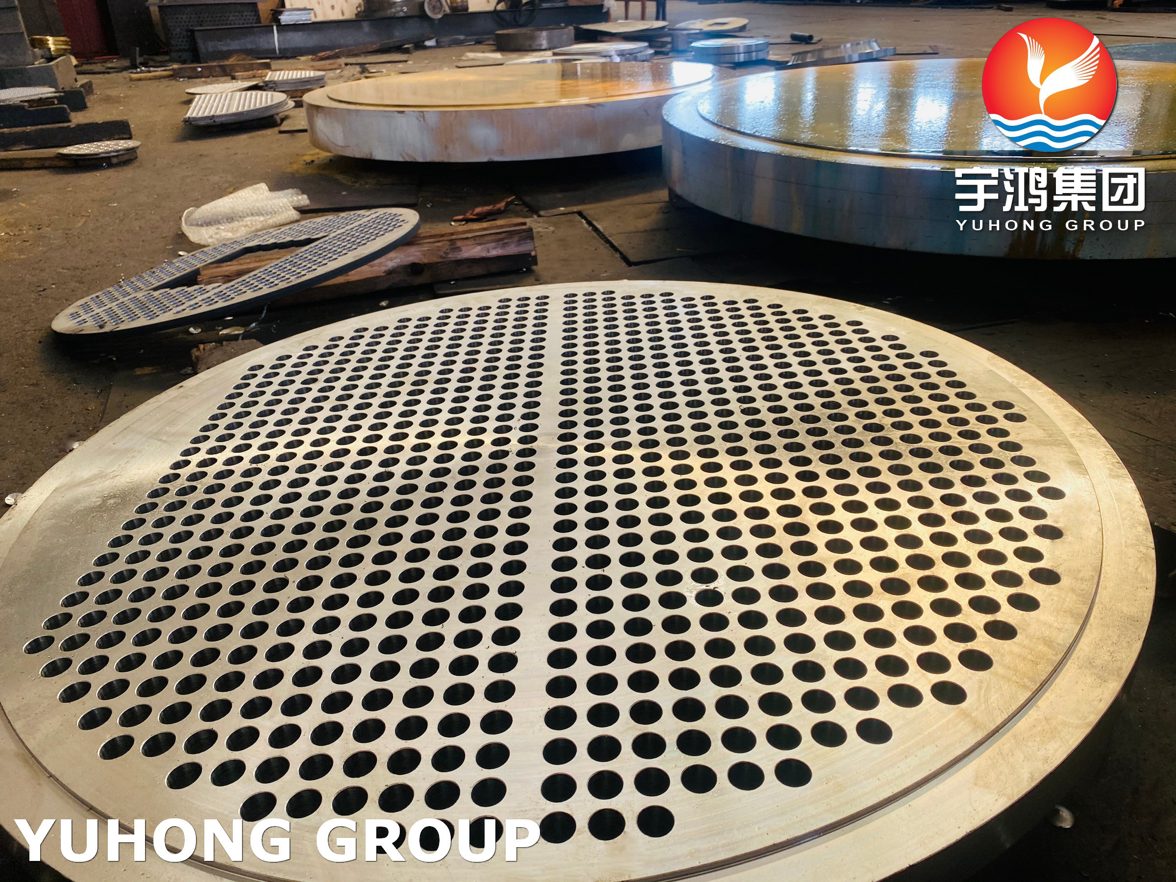 Heat Exchanger Floating Tubesheet, Stainless Steel, ASTM A182 / ASME ...