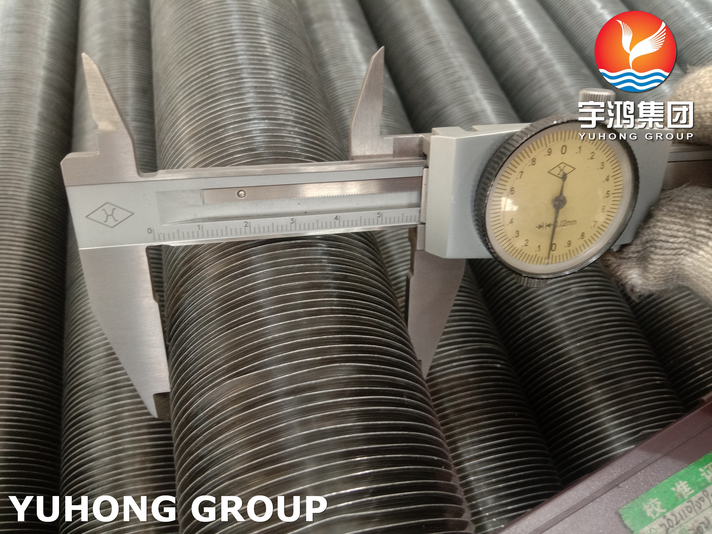 ASME B163 N04400 G Type Fin Tube Monel 400 with Aluminium FIN For Air ...