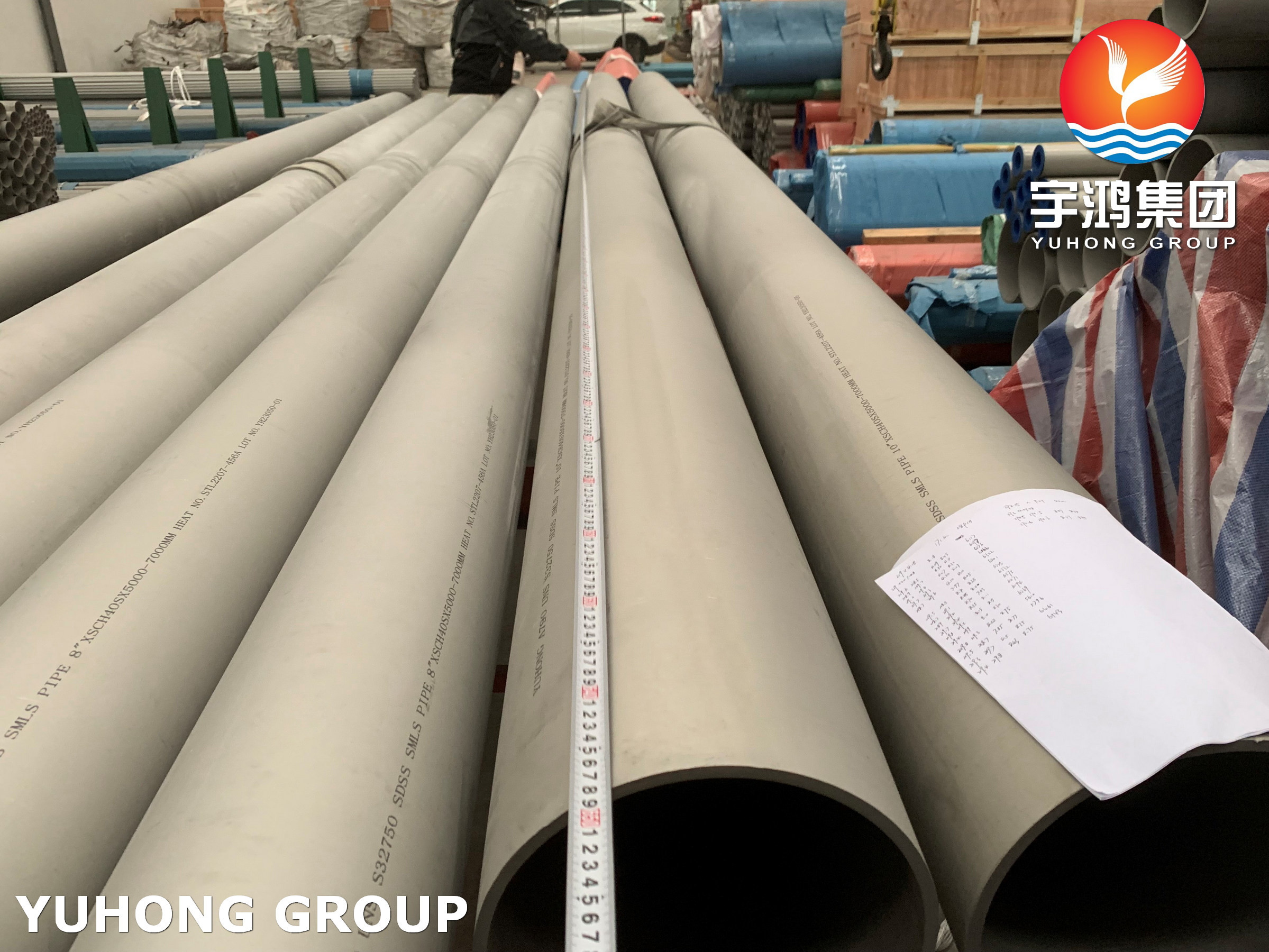 Super Duplex Steel Pipe , ASTM A790 S32750 , ASTM A790 2507, 1.4410