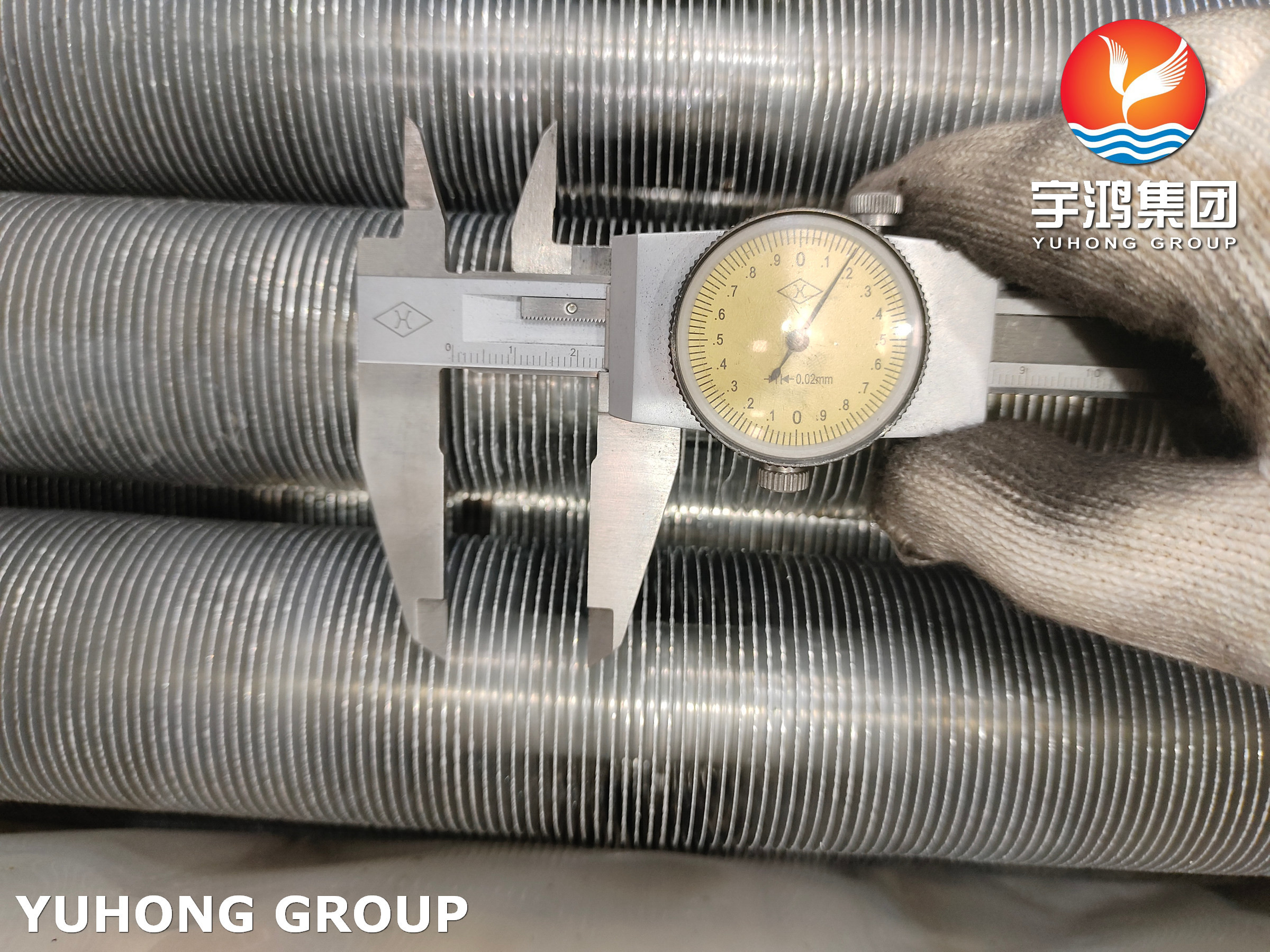 ASTM A210 Grade A1 Carbon Steel Extruded Aluminum Fin Tube For Air Cooler