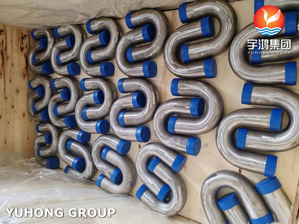 ASME SA192 Carbon Steel Seamless U Bend Heat Exchanger Furnace Tubes