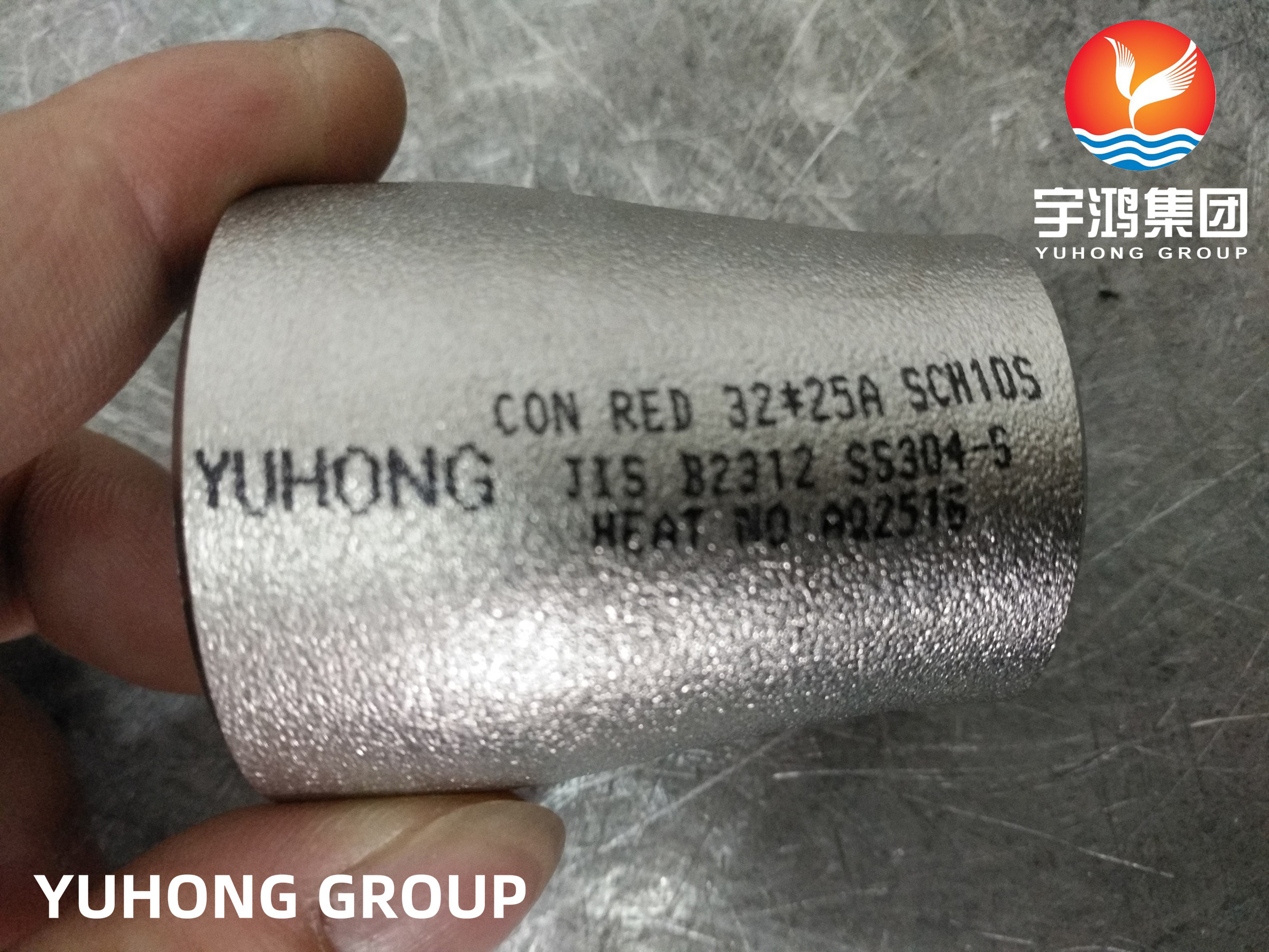 JIS B2312 SS304 Seamless Butt Weld Reducer ECC Reducer Stainless Steel ...