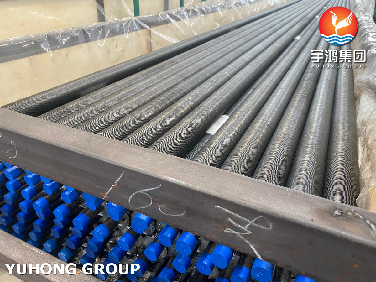 L Type Finned Pipe A179 Carbon Steel Fin tube Al Fin For Air Cooler