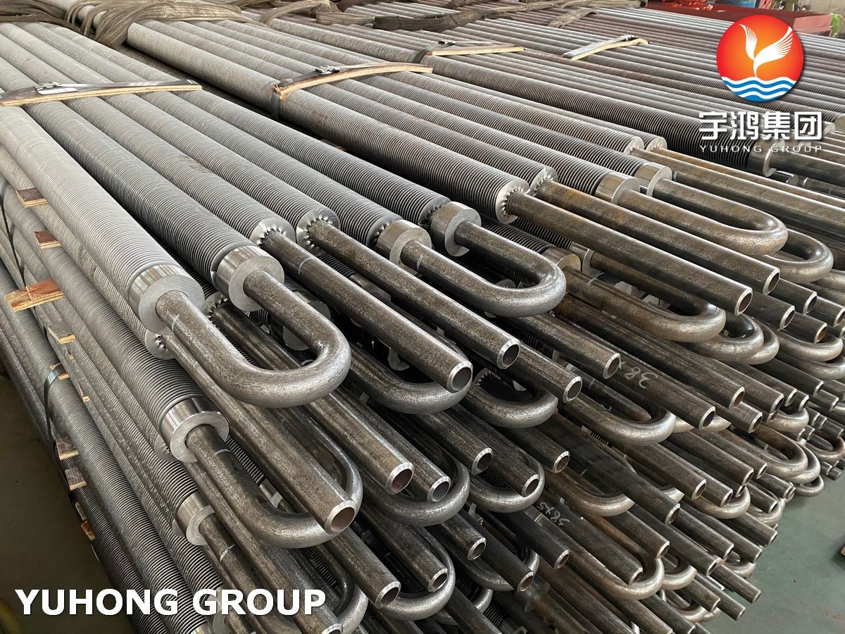 Carbon Steel U Bend Finned Tube A179 A192 Extruded And Studded Fin