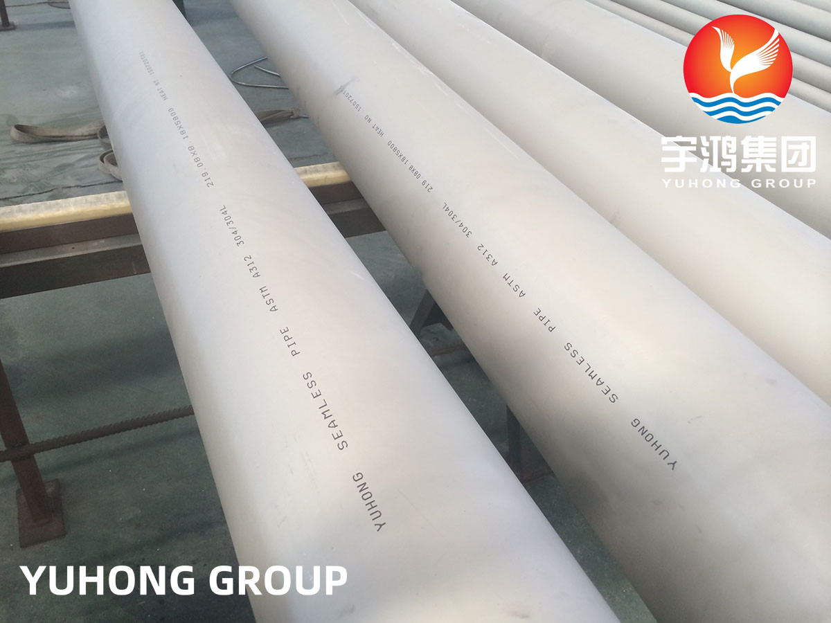 JIS G 3459 SUS304 SUS304L SUS316 SUS316L Stainless Steel Seamless Pipe ...