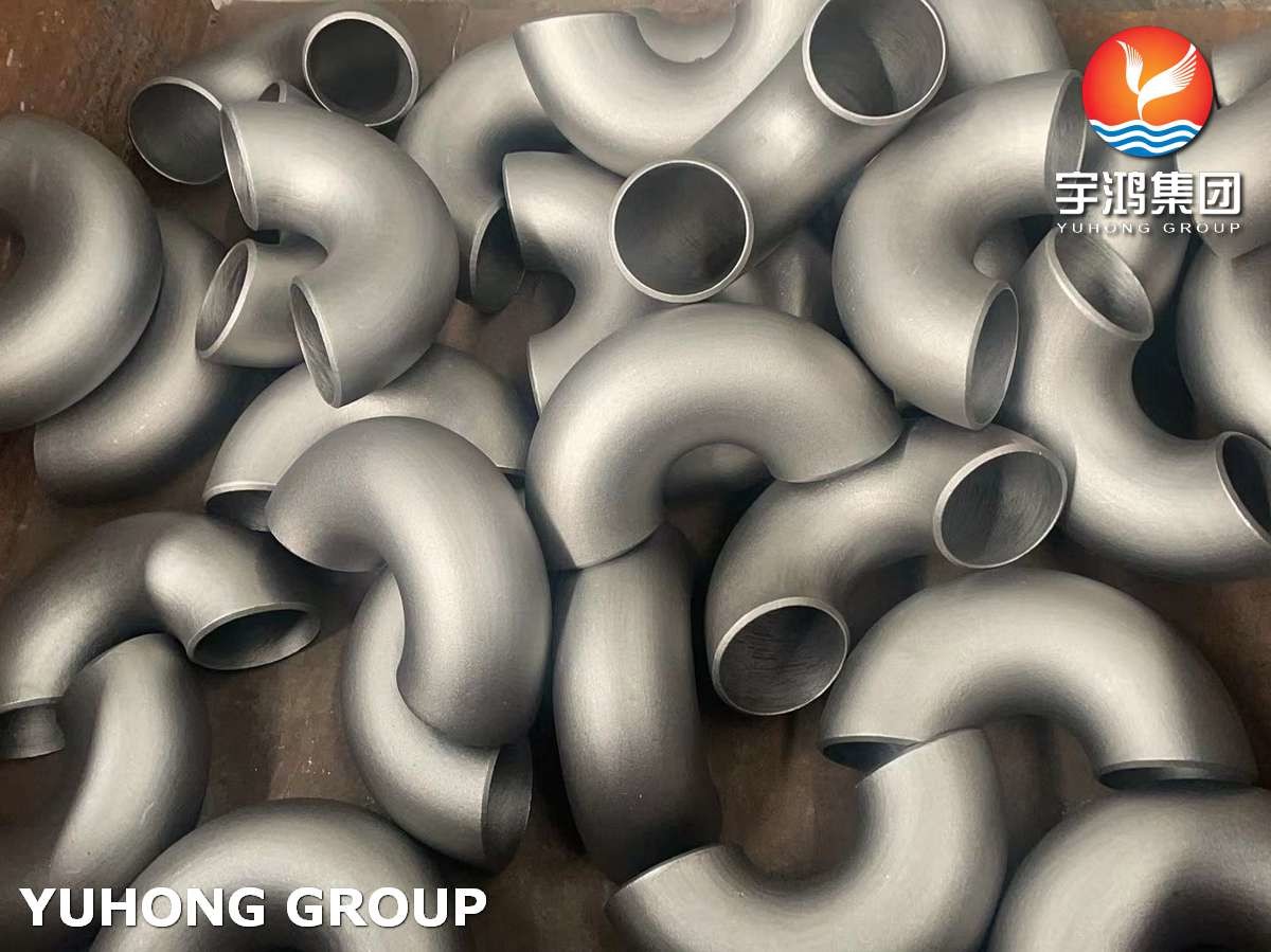 Stainless / Duplex Steel Buttweld Fitting 180 Degree Return Elbow ASME ...