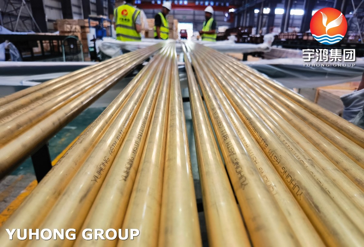 C68700 Copper Alloy Seamless Tube ASTM B111 For Heat Exchangers SGS ...