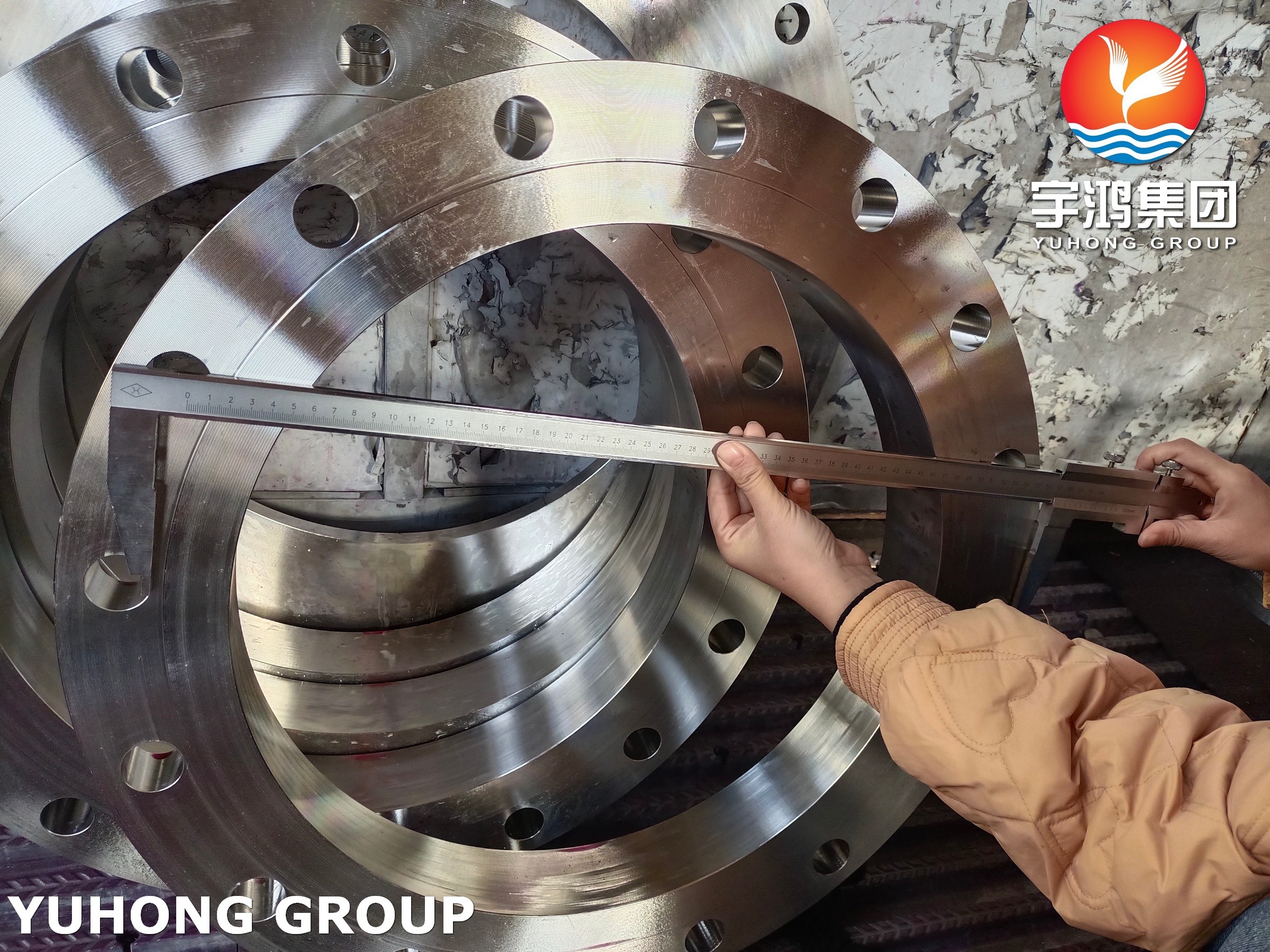 ASTM A182 F904L / UNS N08904 Stainless Steel Slip On Flange B16.5 SORF ...