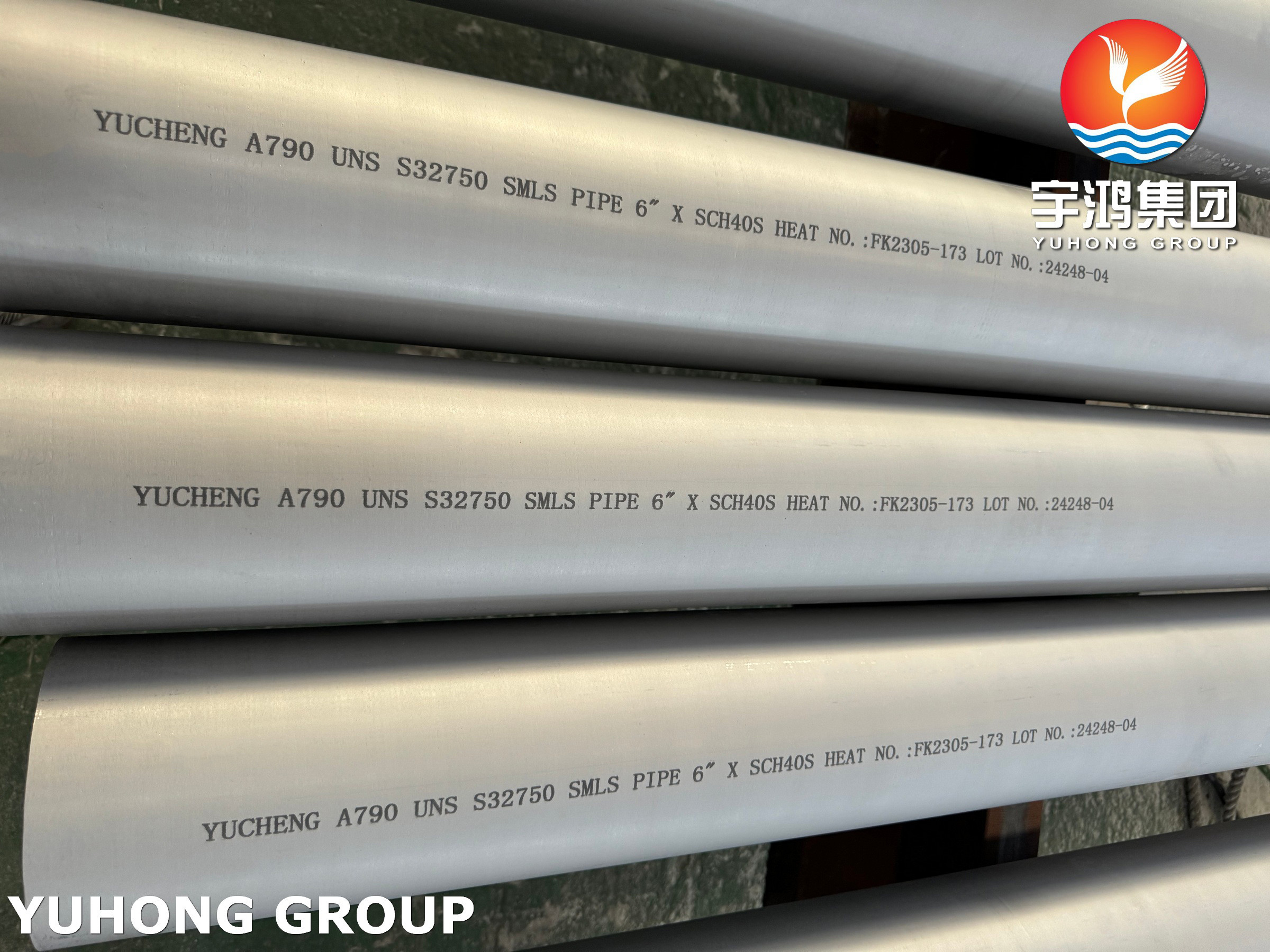 Super Duplex 2507 Pipe ASTM A790 UNS S32750 Super Duplex Stainless ...