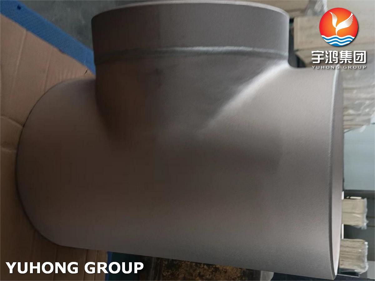 ASTM B466 C70600 Copper Nickel Alloy Pipe Fitting , Buttweld CuNi 90/10 ...