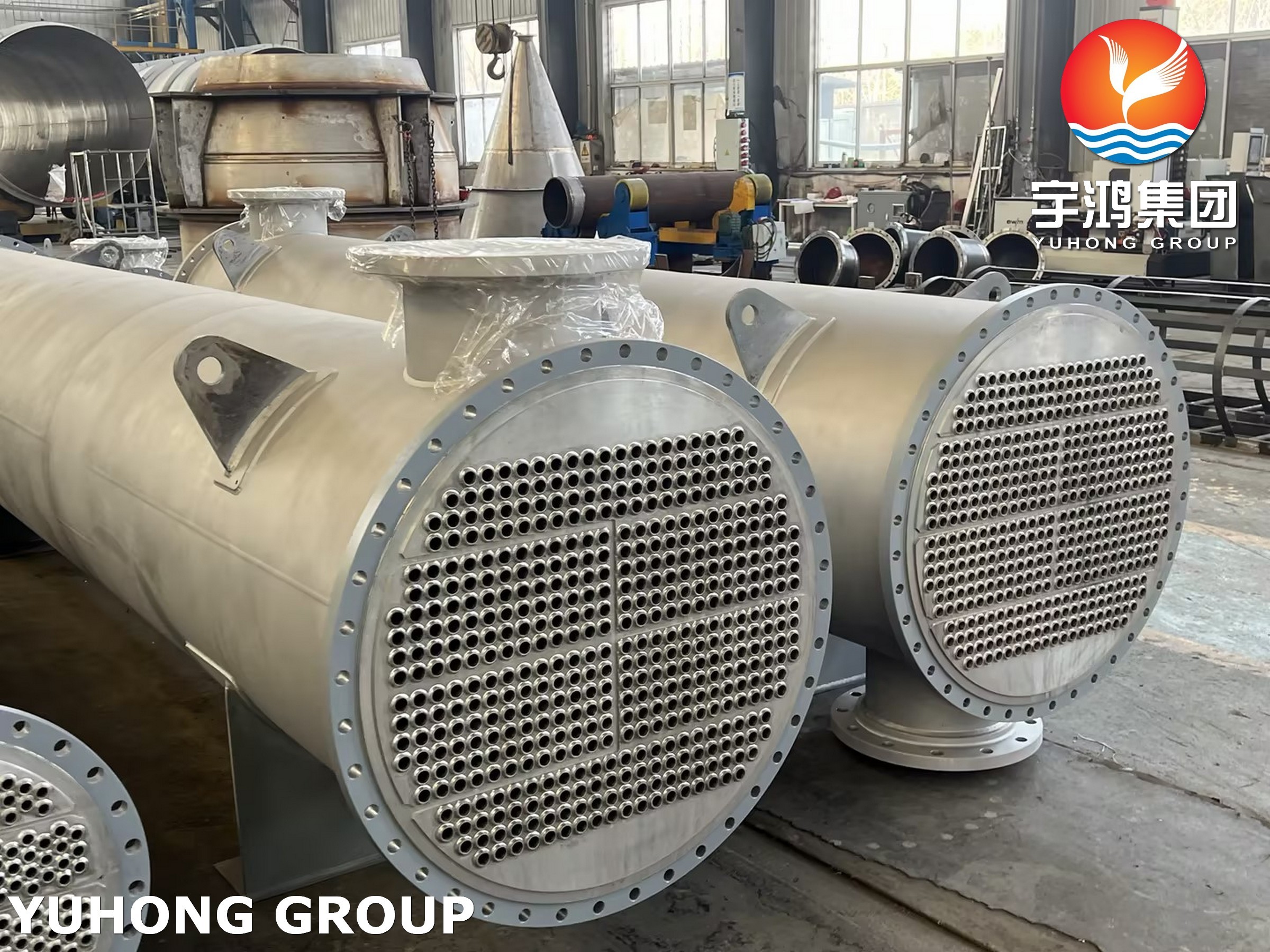 TEMA Class R BEM Heat Exchanger, Fixed Tubesheet, NACE SA179 tube for ...