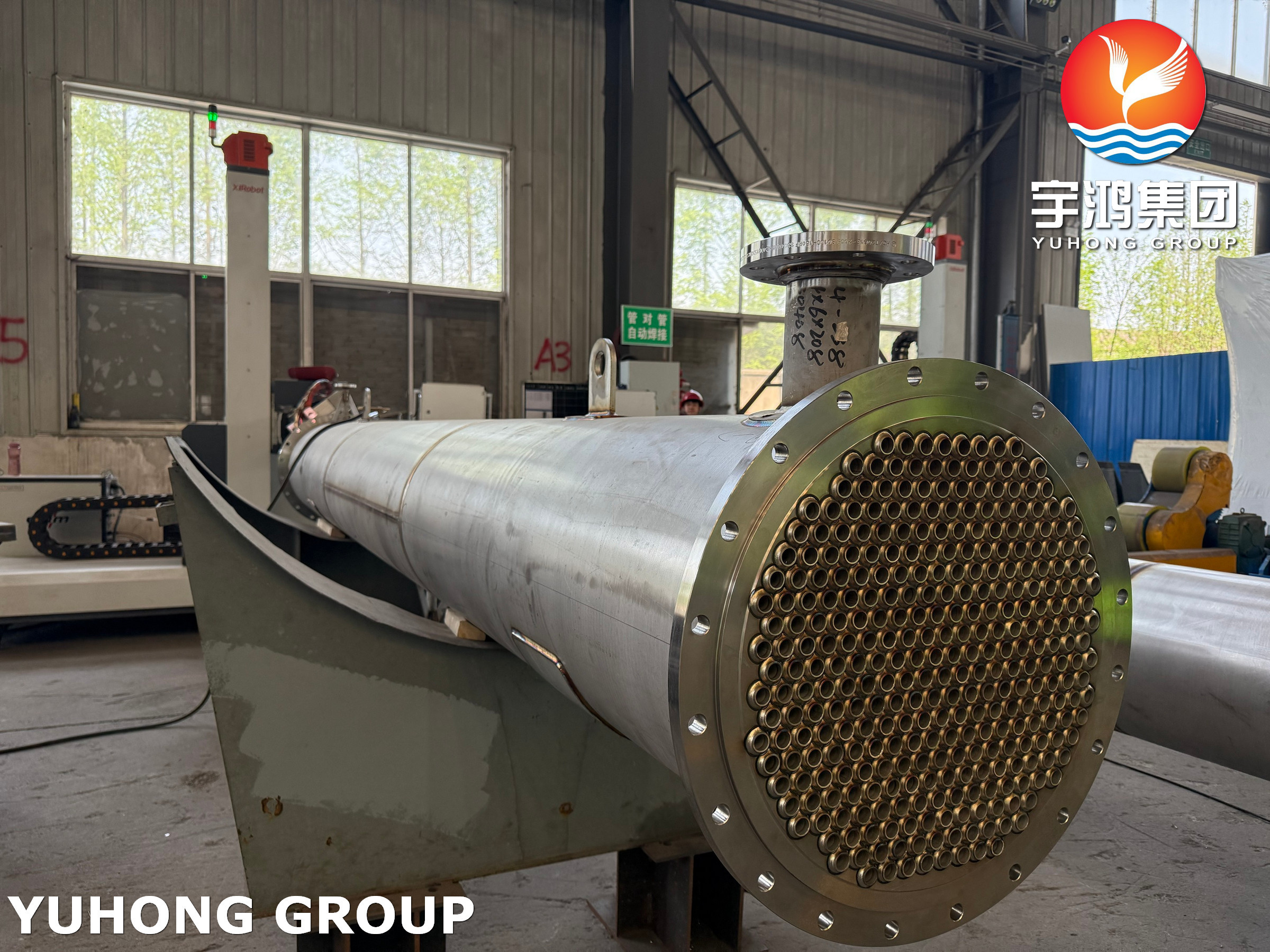 ASTM TEMA Steel Seamless Tube For TubeSheet Heat Exchanger U Stamp