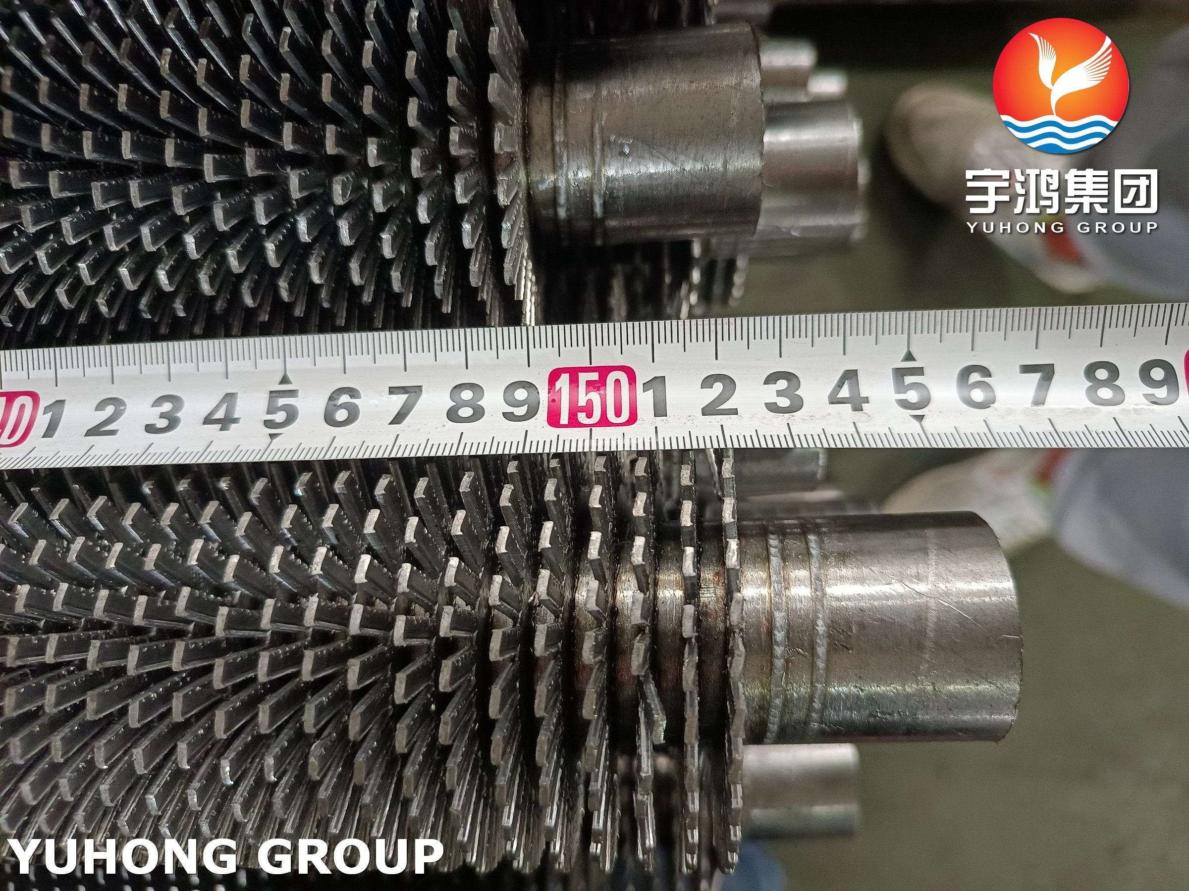 ASME SA192 / ASTM A192 Serrated Fin Tube For Heat Transfer