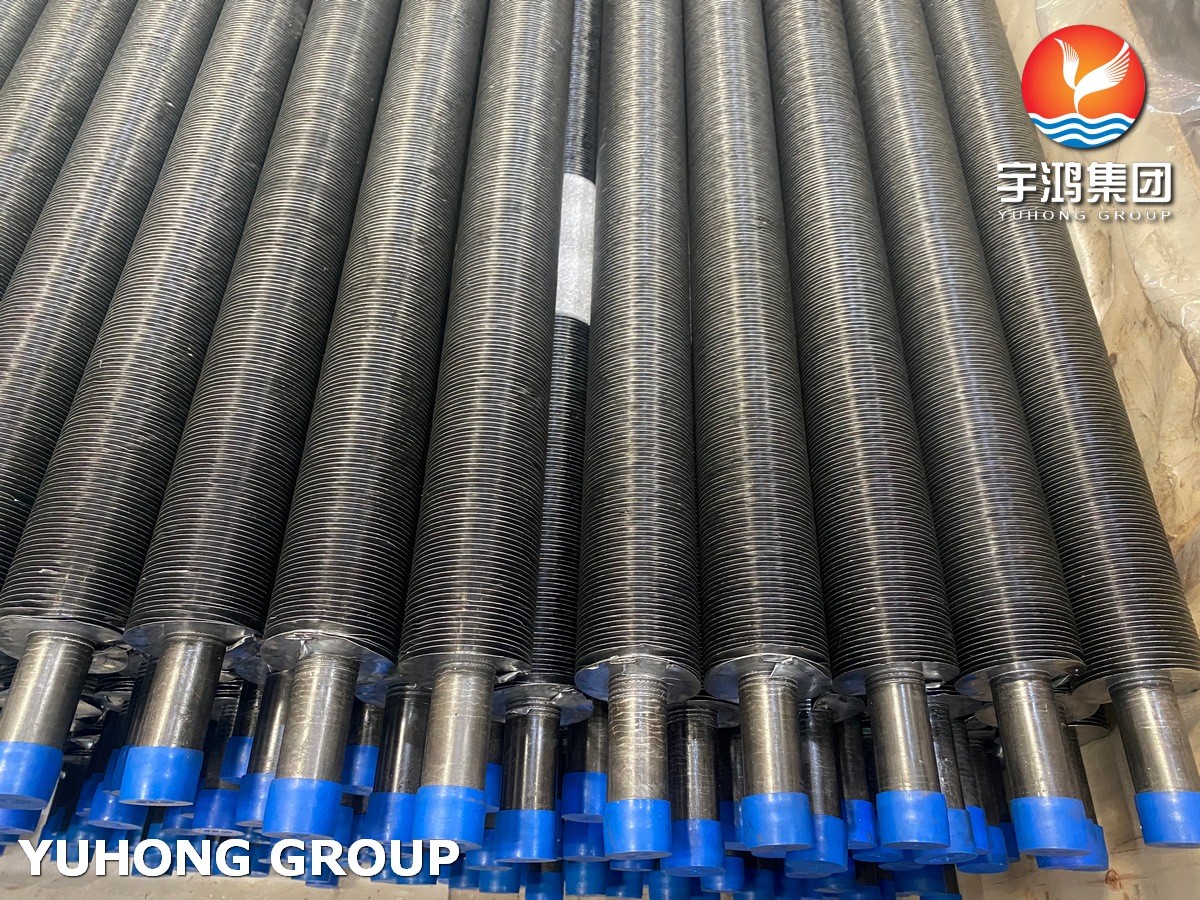 Embeded Fin Tube Base Material Carbon Steel Seamless Tube A192 A179 ...