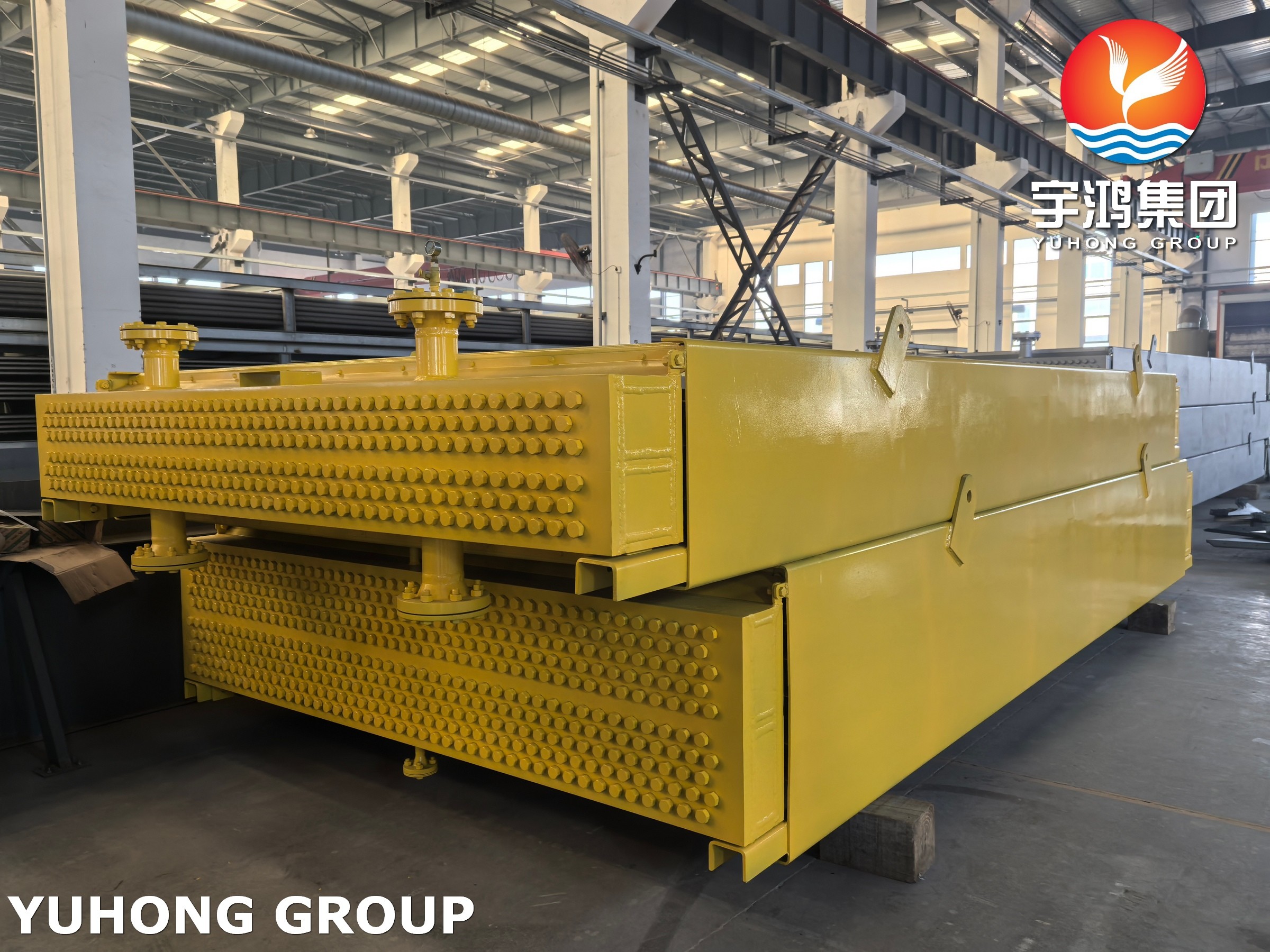 Forced Draft Horizontal Air Cooler With Finned Tube API Forced Draught