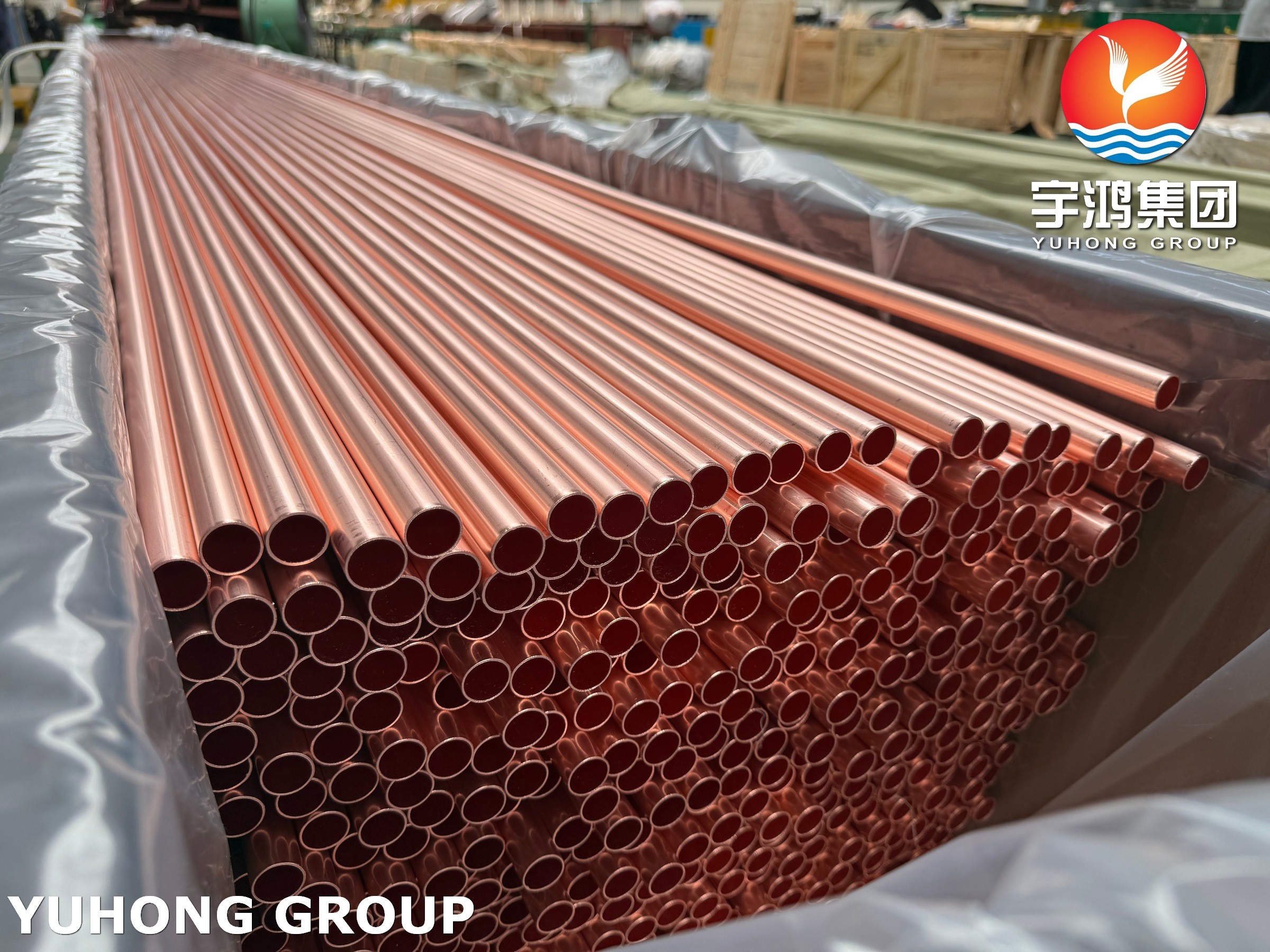 Copper And Copper Alloy Seamless Condenser Tube ASTM B111 C12200 99.9Cu ...