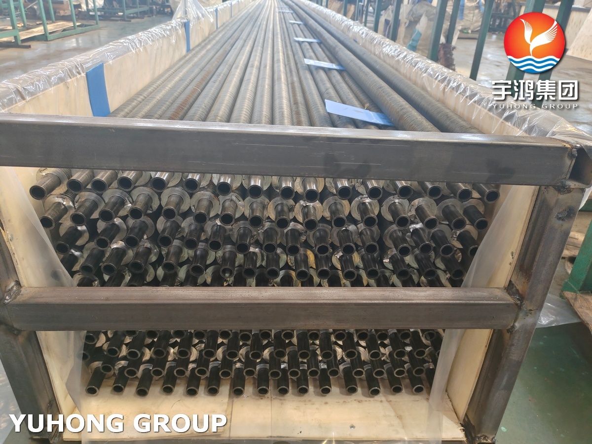 Carbon Steel ASTM A179 G Type Embedded Fin Tube For Air Cooler