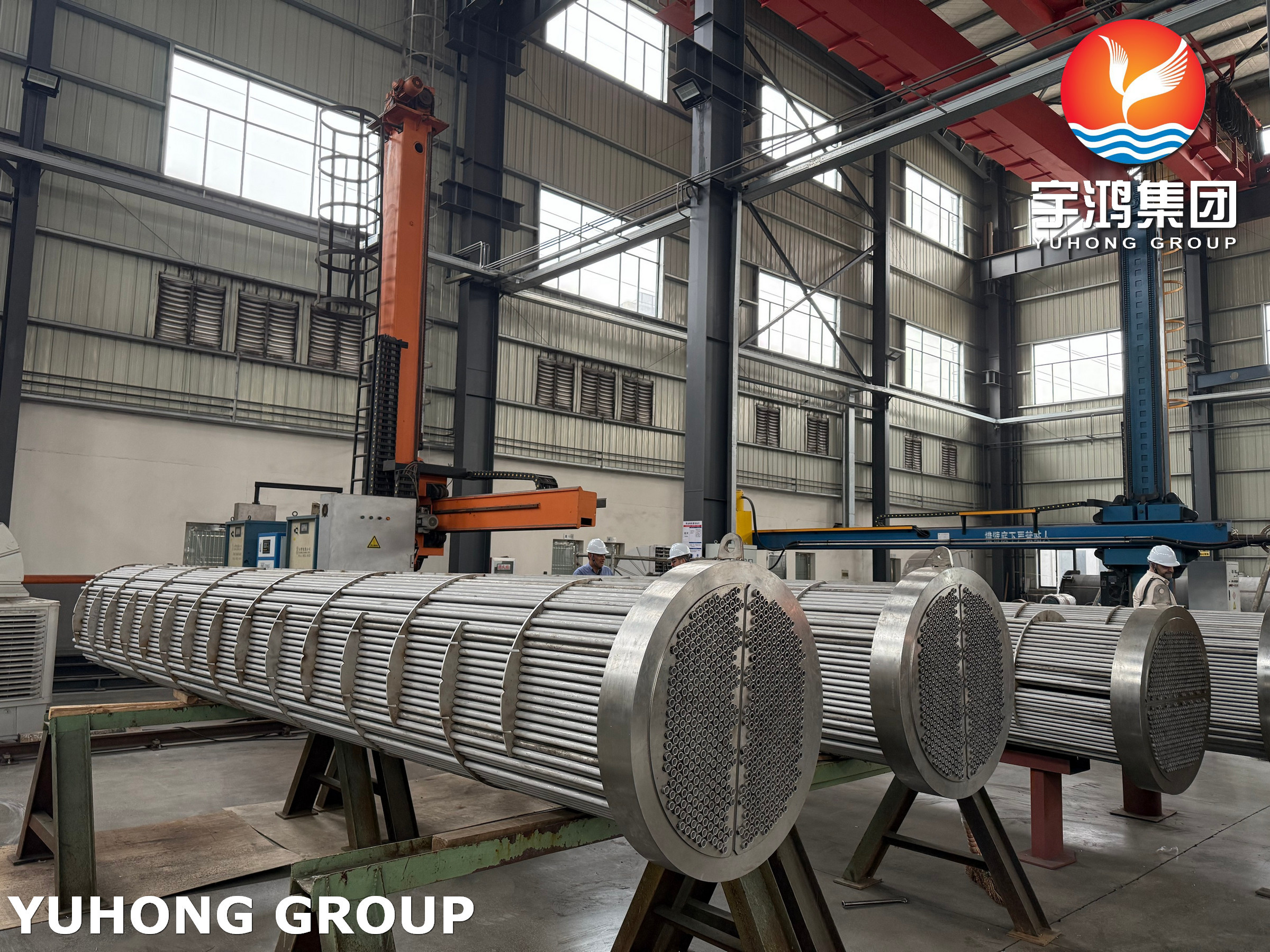 BV Inspected SA182 F11 GR.2 Tubesheet Shell And Tube Heat Exchanger TEMA R Type For Optimal Heat ...