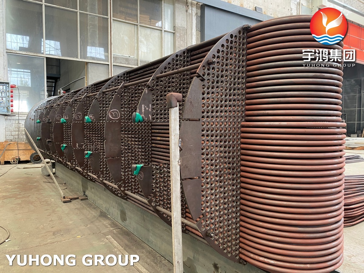 TEMA Class R Exchanger: Carbon Steel Seamless Tubes Bundle, 1.5× ...