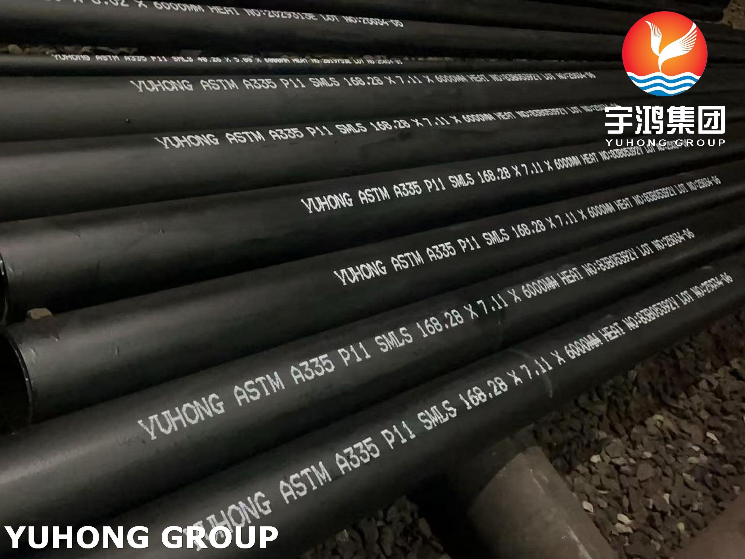 High-Temperature ASTM A335 P11 Seamless Pipe Petrochemical & Power ...